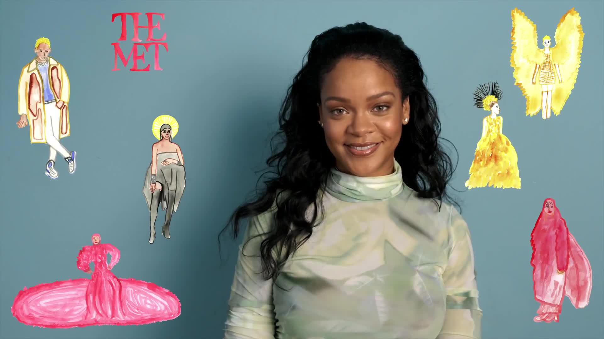 Watch Go Ask Anna: Rihanna Talks Her Dream Wedding Dress, the Met Ball ...