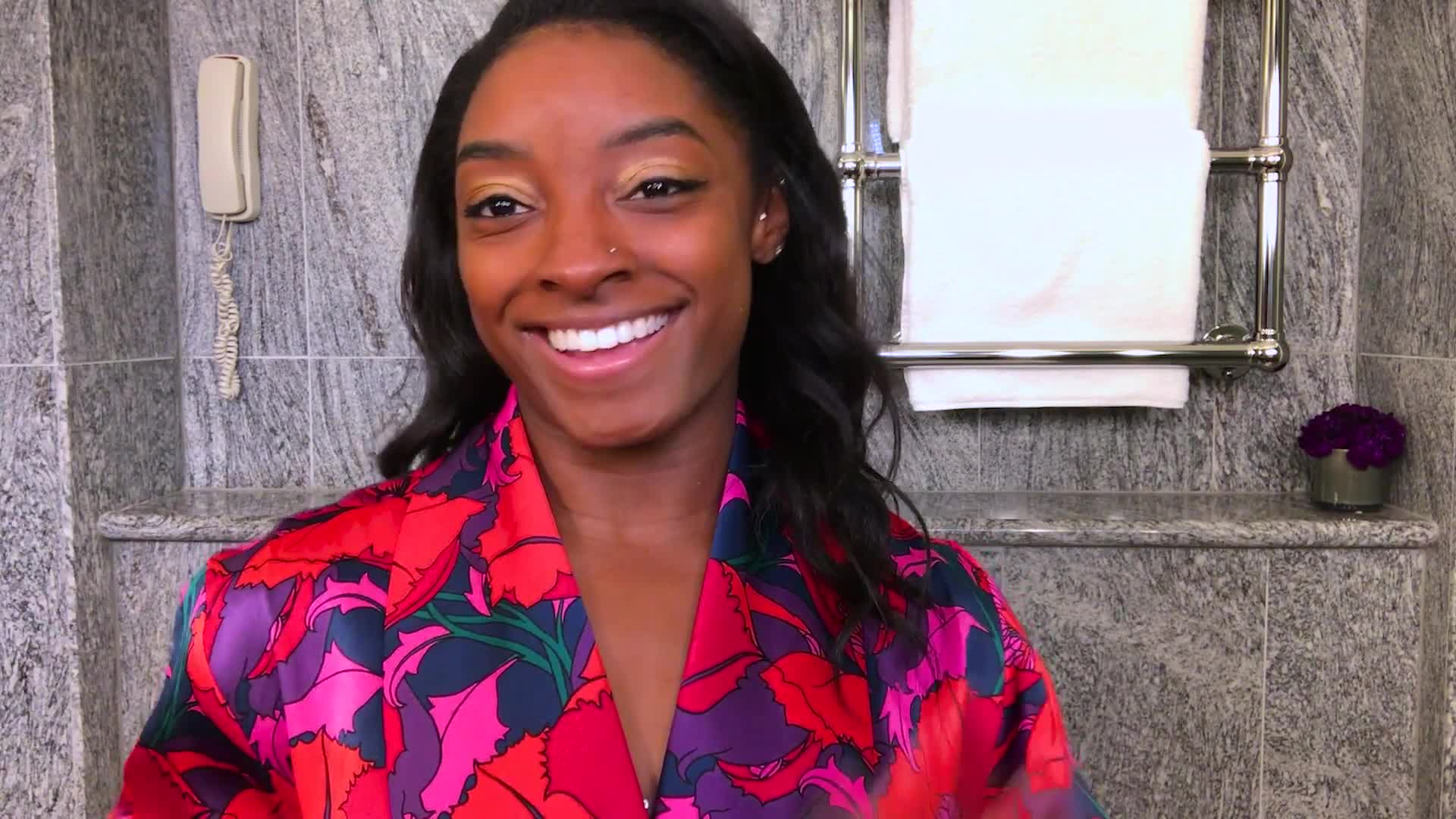 Watch Simone Biles on Her Recovery Tricks, Training Diet, and Olympics ...