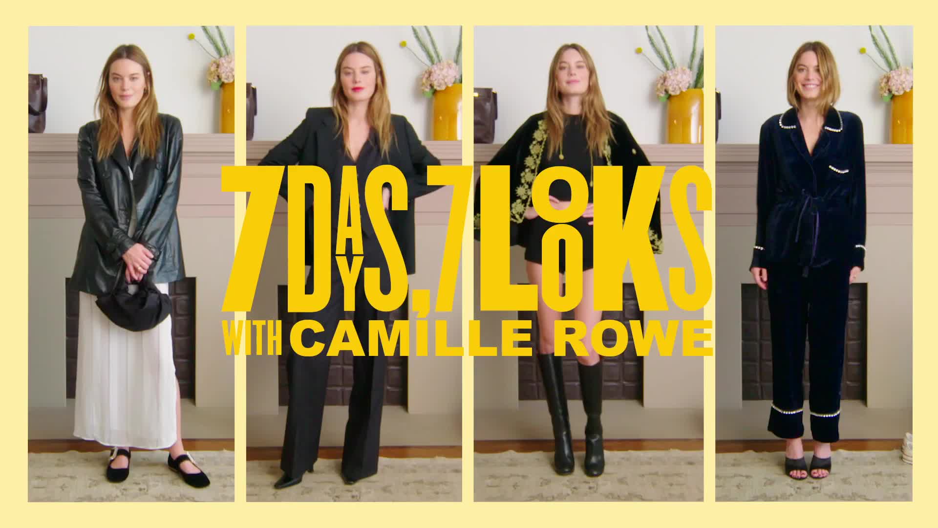 Watch Camille Rowe Reveals Her French Girl Style Secrets In the Latest ...