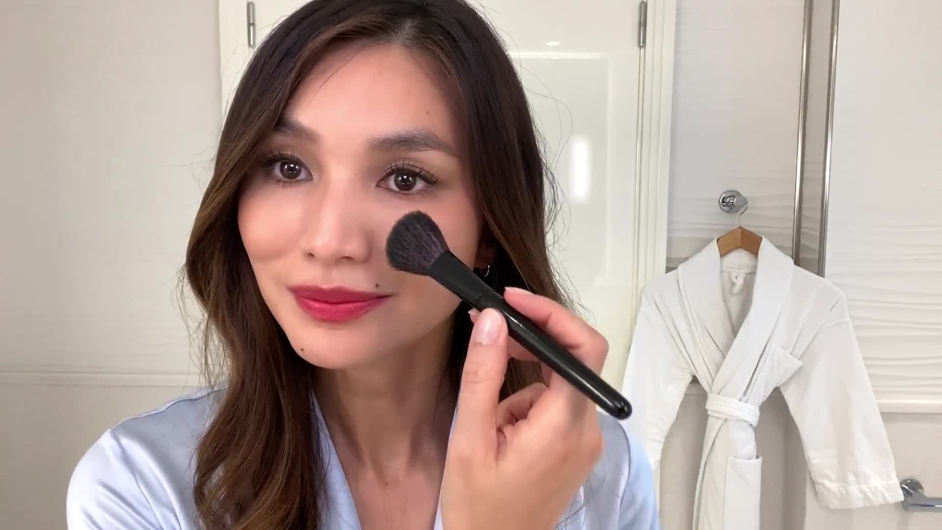 Watch Gemma Chan’s Guide to a Simple, Smudge-Proof Red Lip | Beauty ...