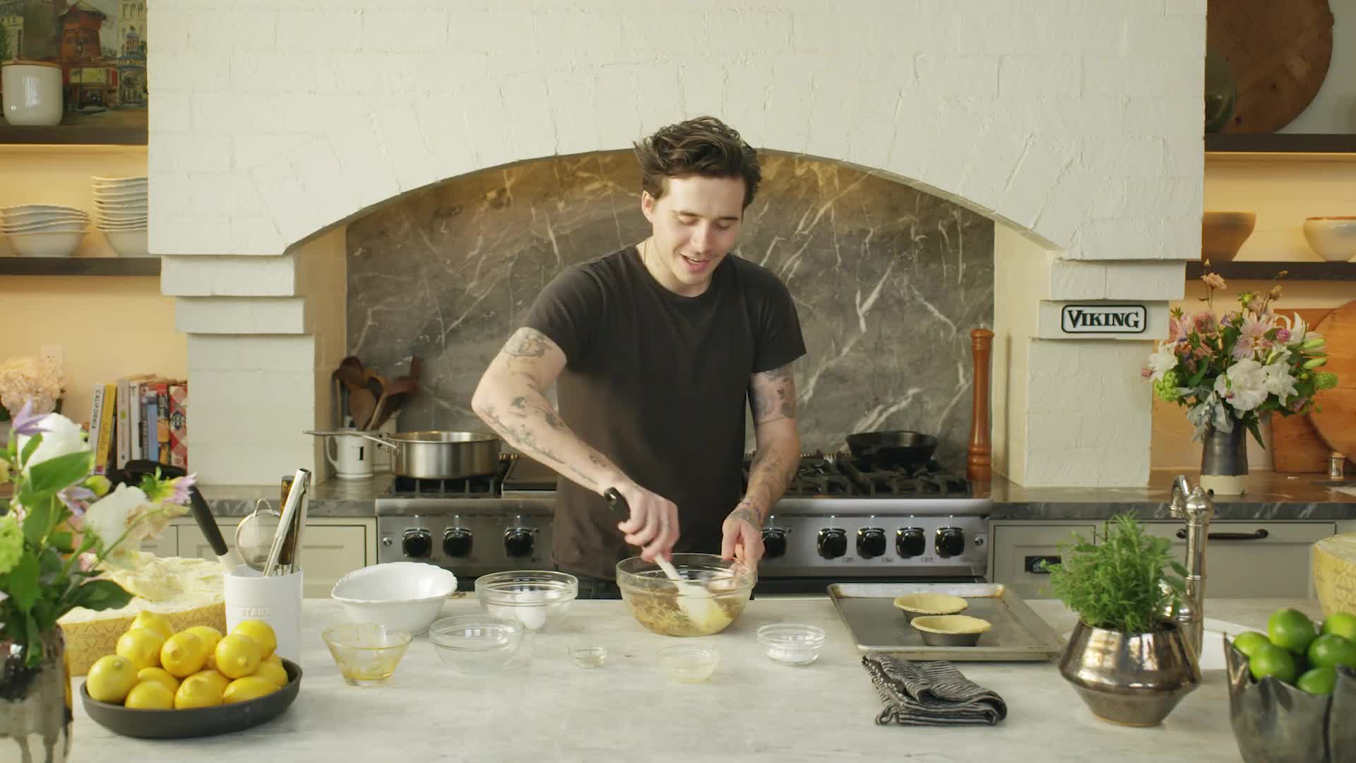 Watch Brooklyn Beckham on Cooking for His Family and Fiancée—And His ...