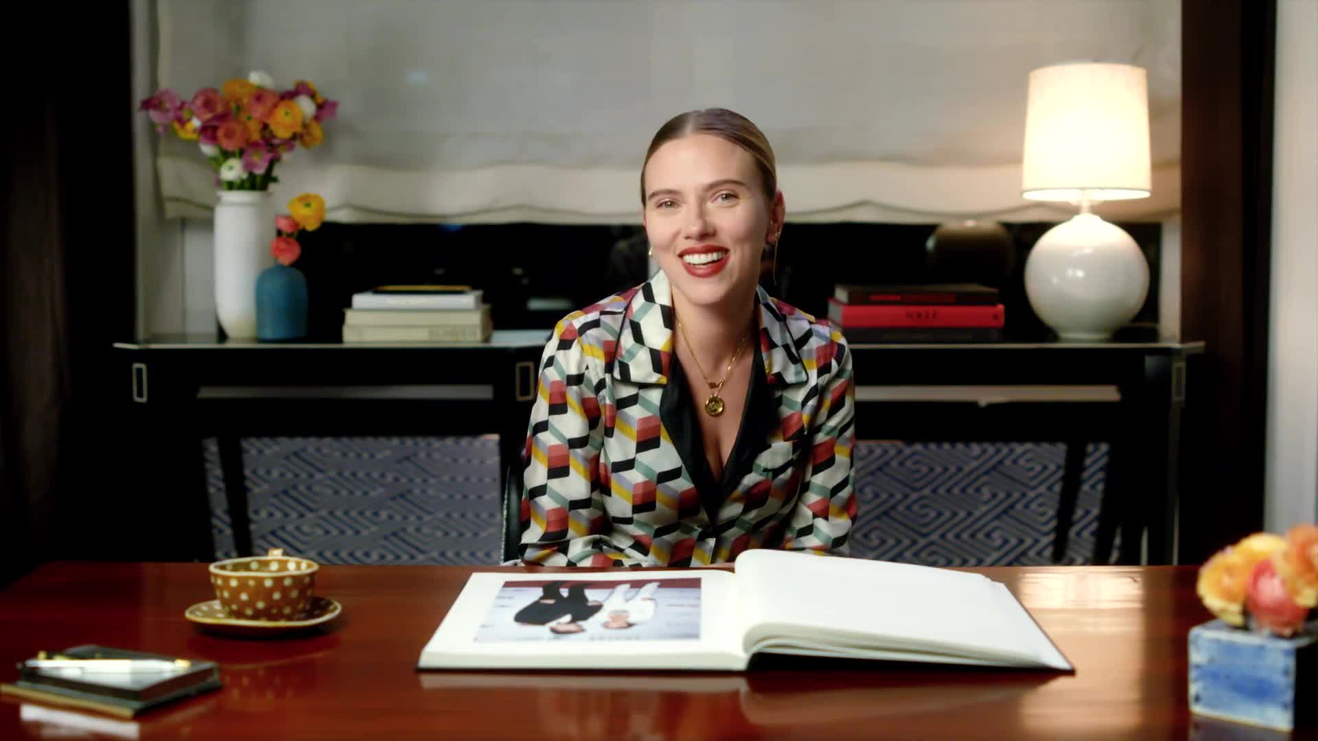 Watch Scarlett Johansson Revisits Her Best Fashion Moments on Film and ...