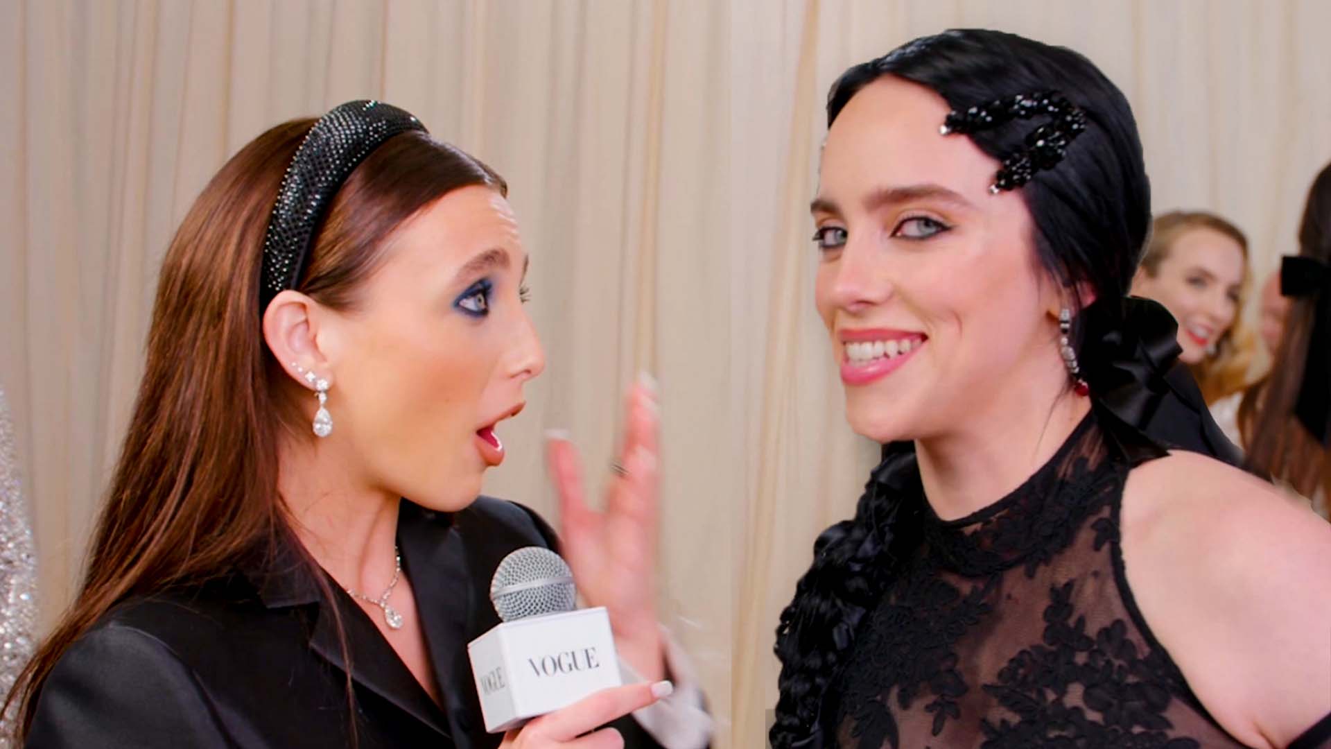 Watch Billie Eilish Explores Layers and Textures at Met Gala | Met Gala ...