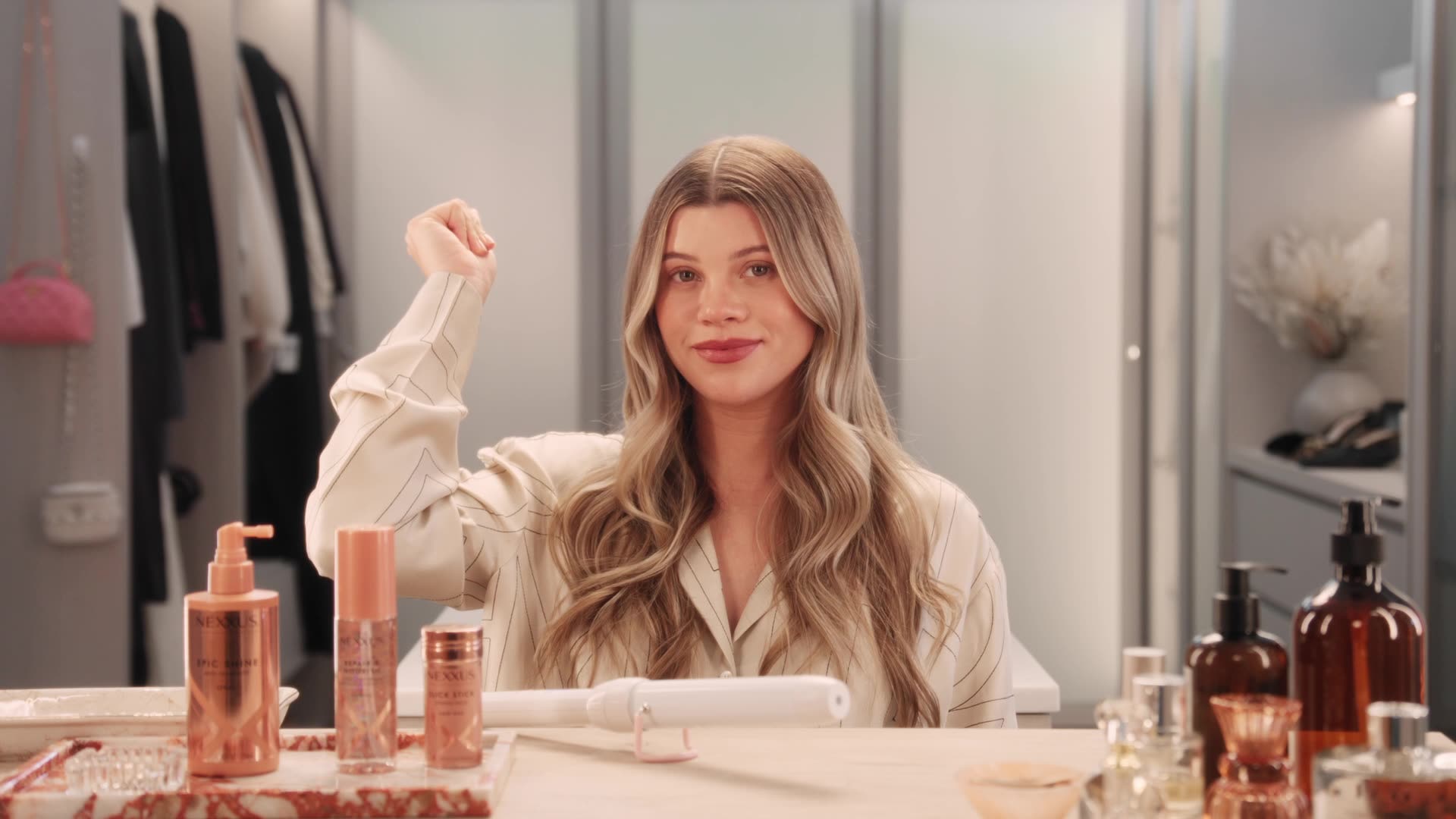 Watch Sofia Richie Grainge Teams Up With Nexxus For Easy, Everyday Hair | Vogue