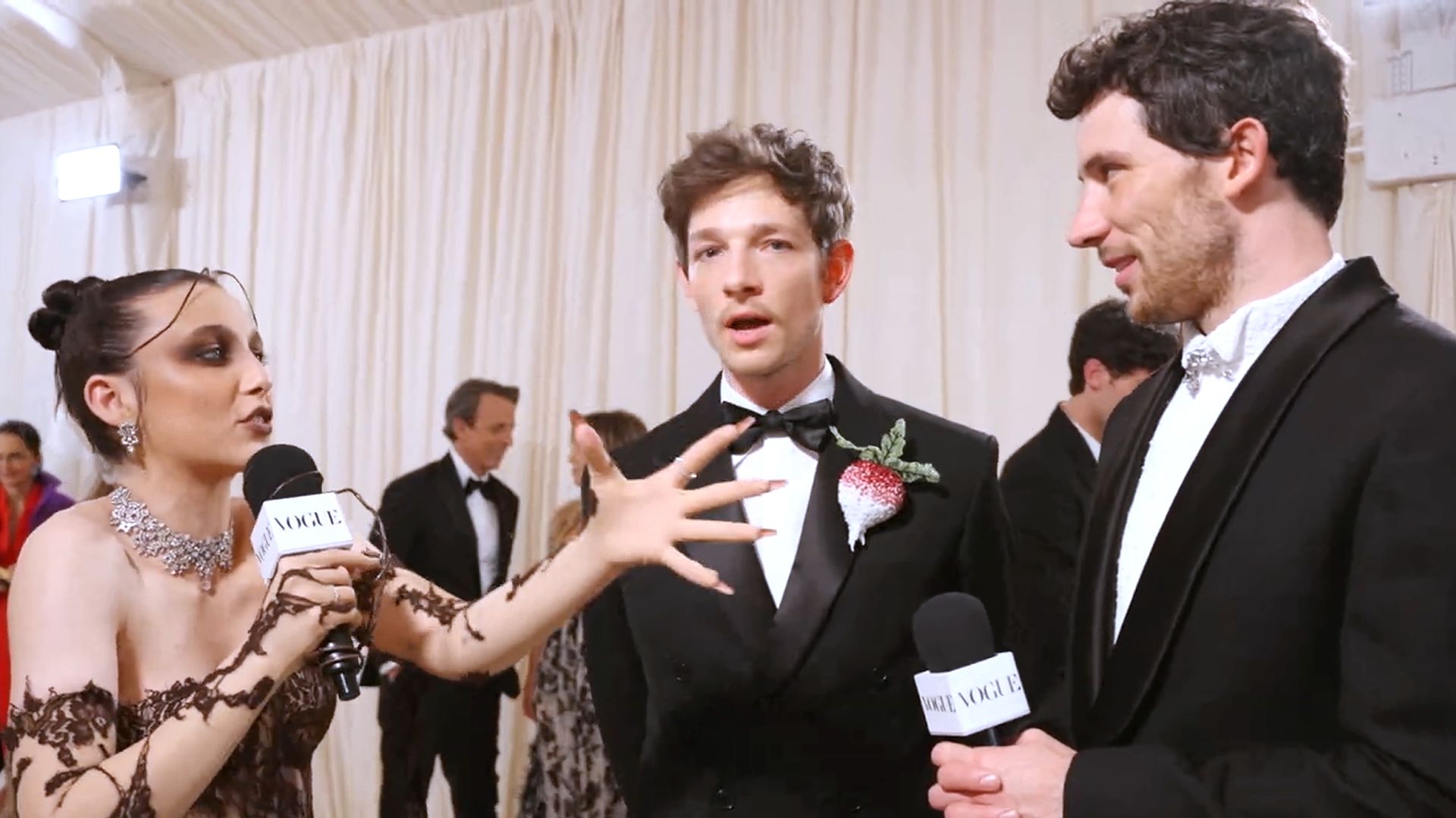 Watch Mike Faist & Josh O'Connor Challenge Each Other For Best Look ...