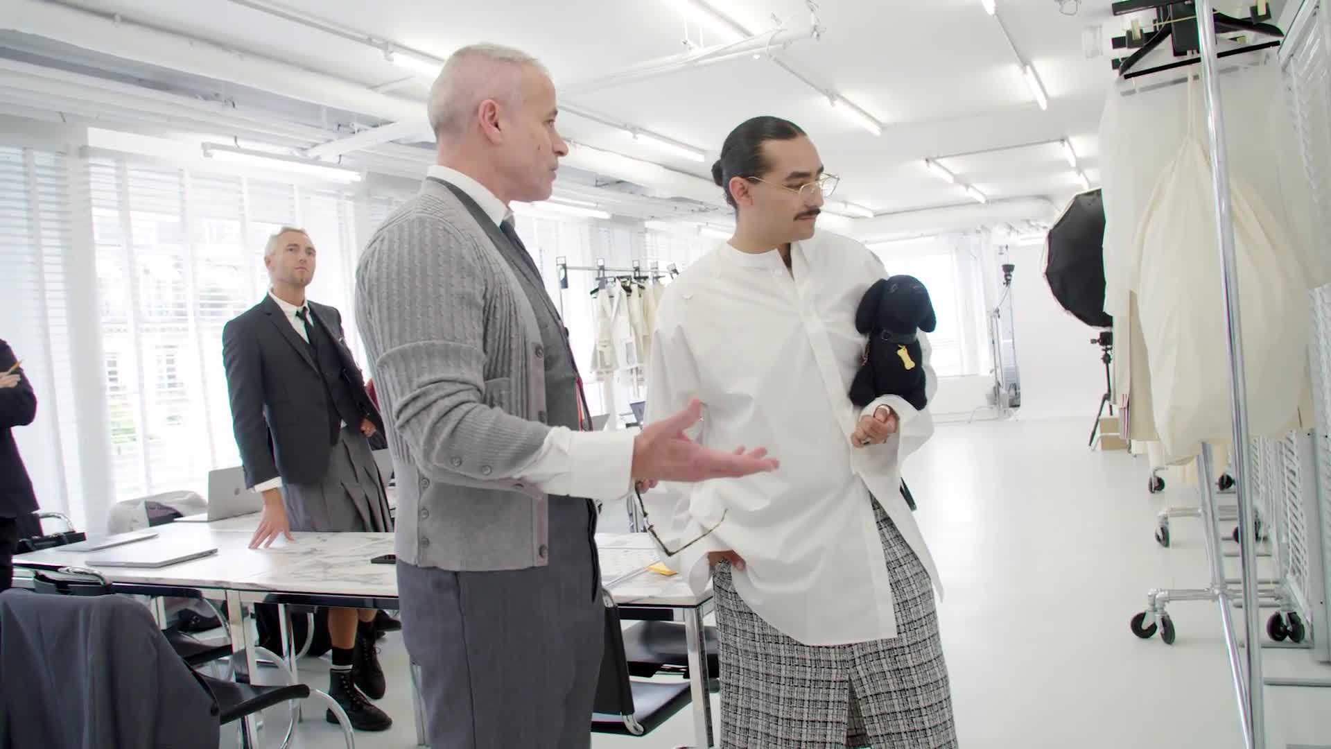 Watch The Runway Re-See: Thom Browne Offers an Inside-Look at His Fall 2024 Couture Collection ...