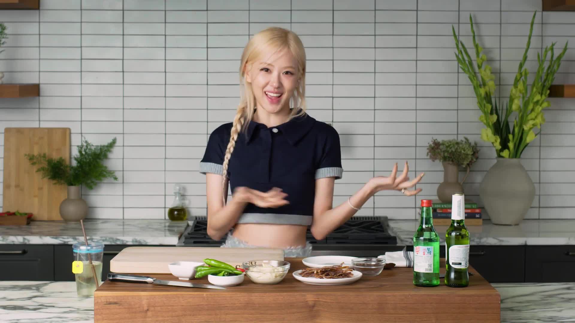 Watch Rosé Makes Her Favorite Kimchi Fried Rice Dish—And Dishes About ...