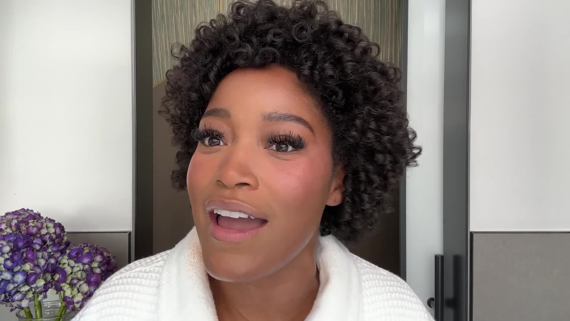 Watch Keke Palmer Shares the Three-Step Routine Behind Her Buoyant ...
