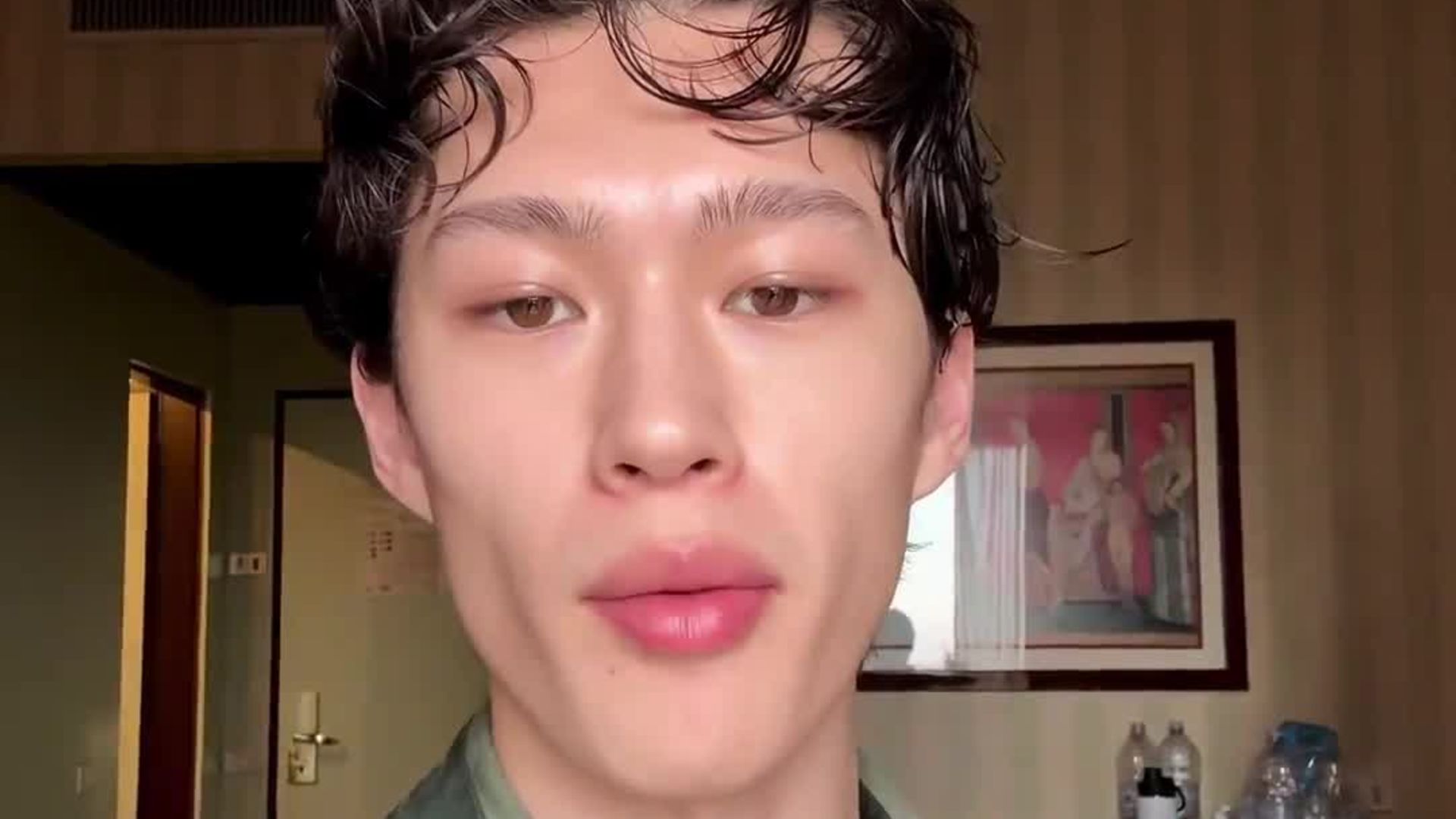 Watch BTS with Mathieu Simoneau at Emporio Armani | Vogue