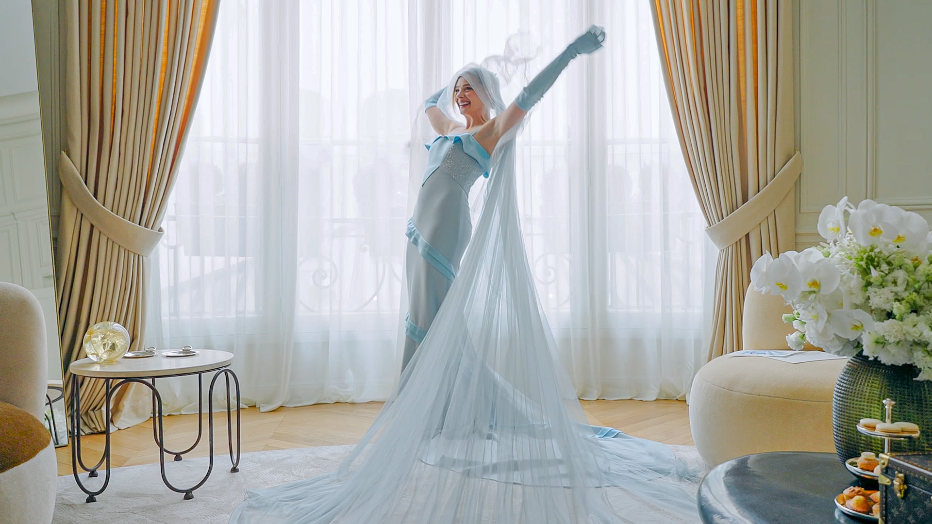 Watch Inside Chloë Grace Moretz and Kate Harrison’s Final Wedding Dress Fittings at the Louis ...