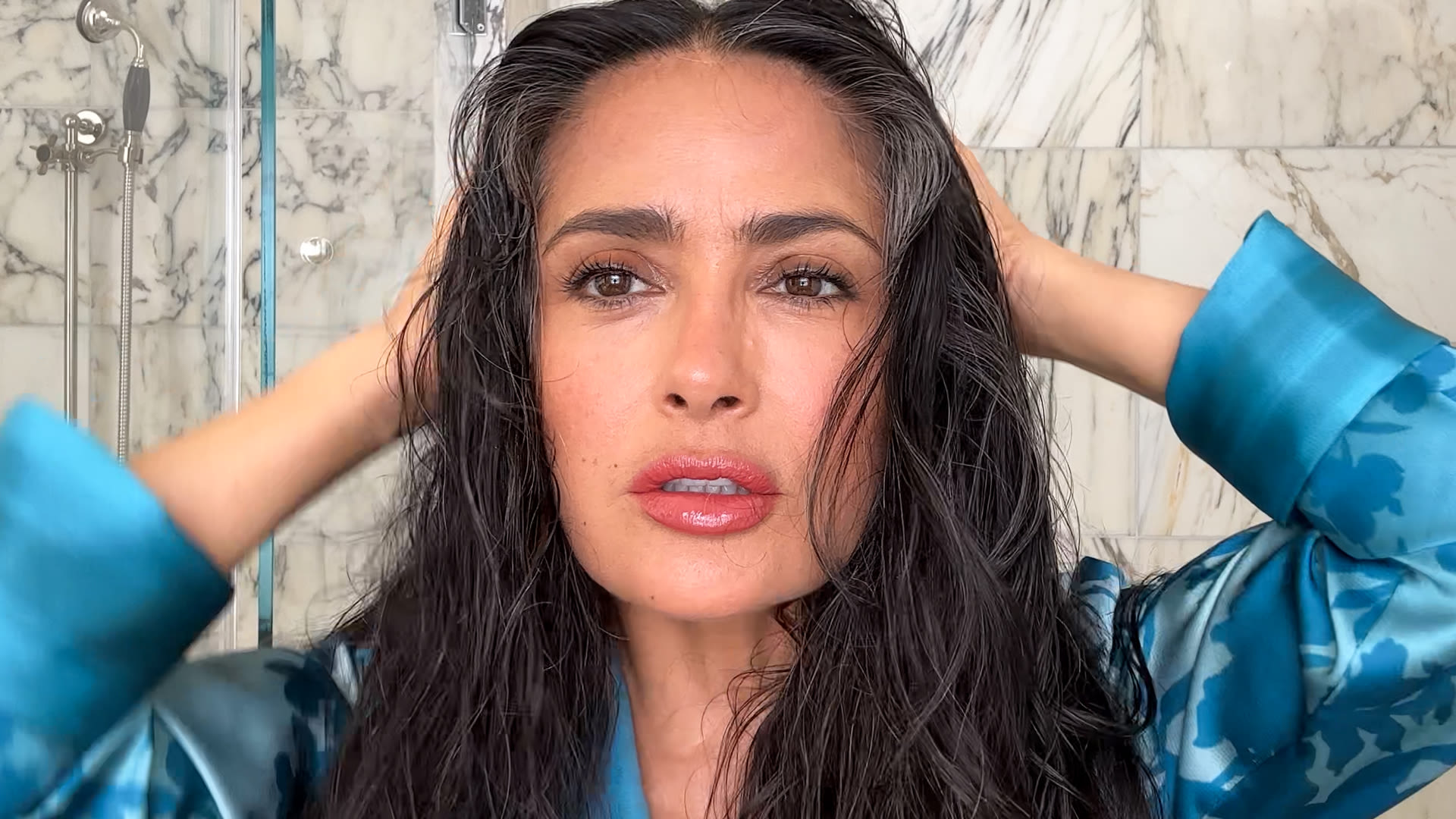 Watch All of Salma Hayek's Beauty Secrets | Beauty Secrets | Vogue Arabia