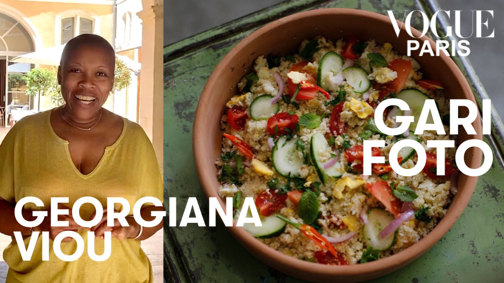 Voir La recette du gari foto de Georgiana Viou | Vogue Kitchen | Vogue ...