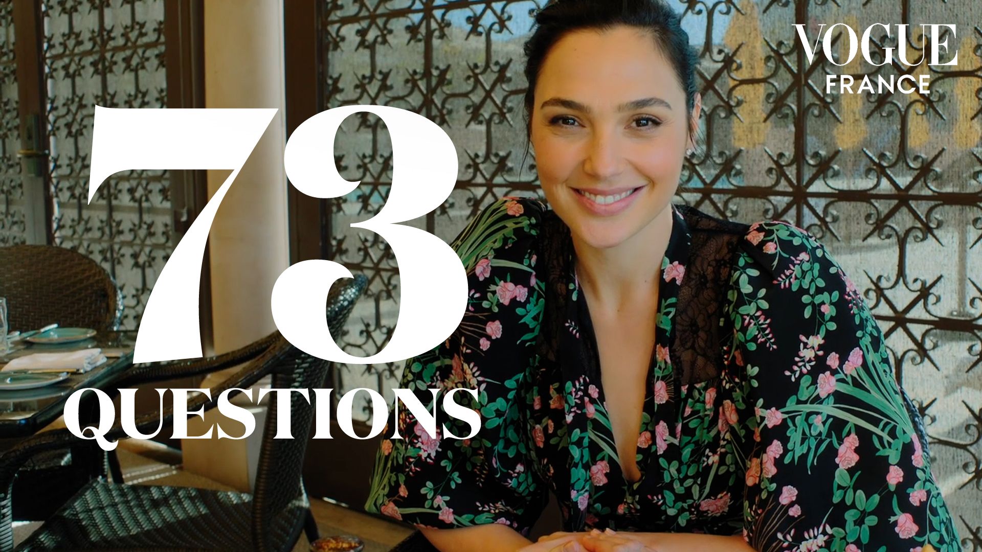 Voir 73 questions à... Gal Gadot | 73 Questions | Vogue France