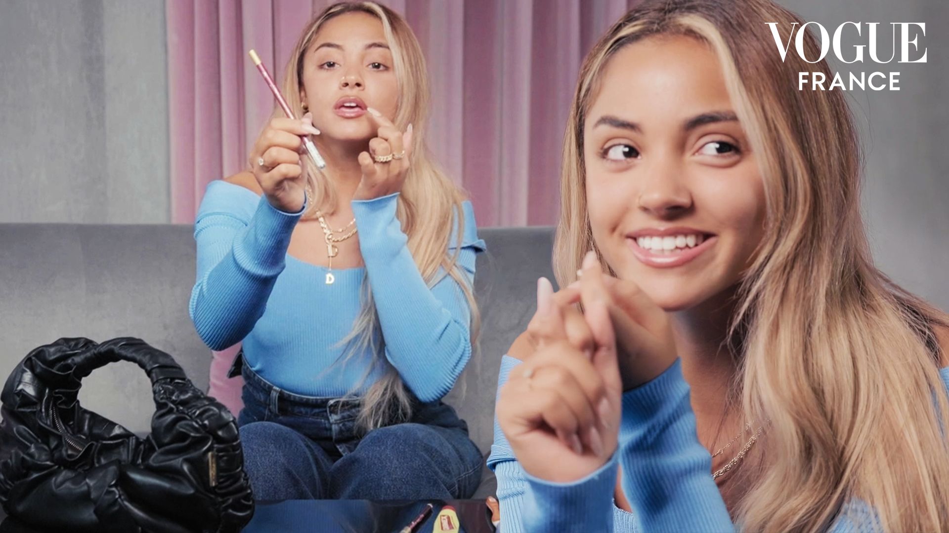 Voir Wejdene nous dévoile les produits indispensables de son sac à main ...