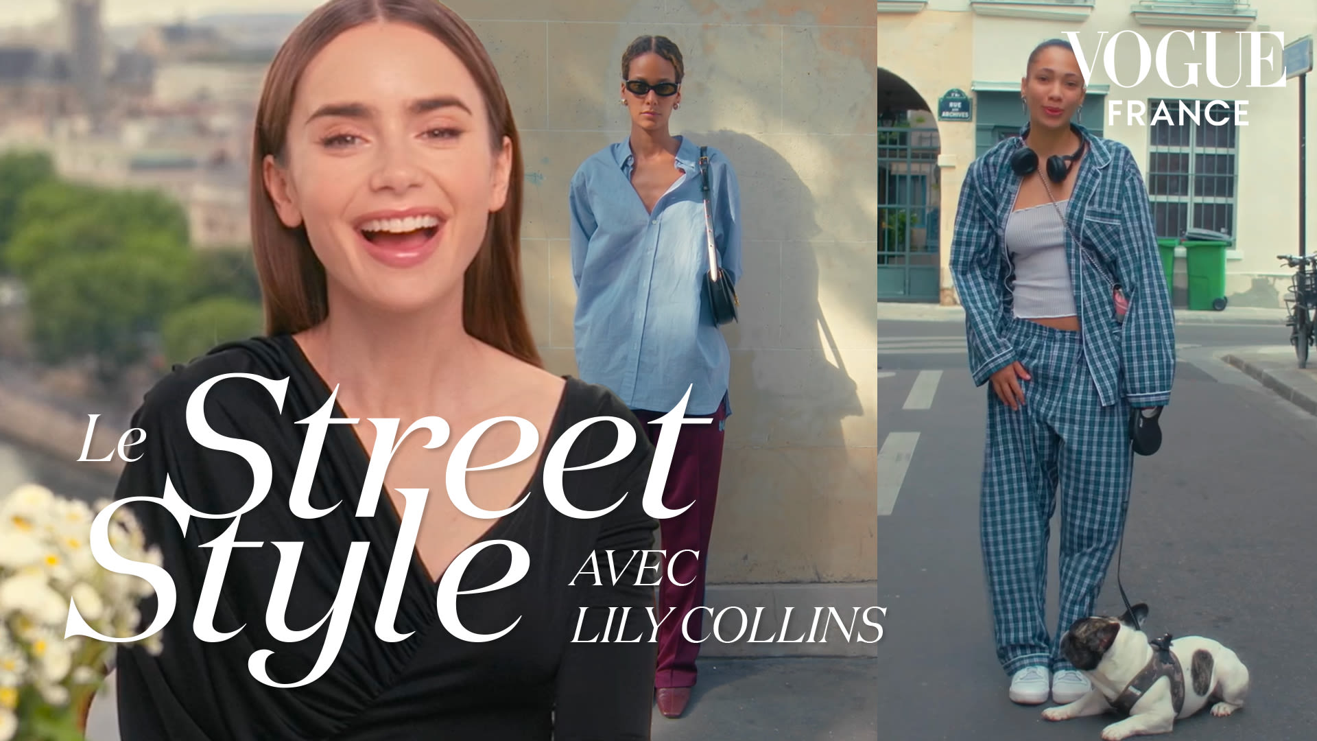 Voir Que pense Lily Collins, star d'Emily in Paris, des looks à Paris ...