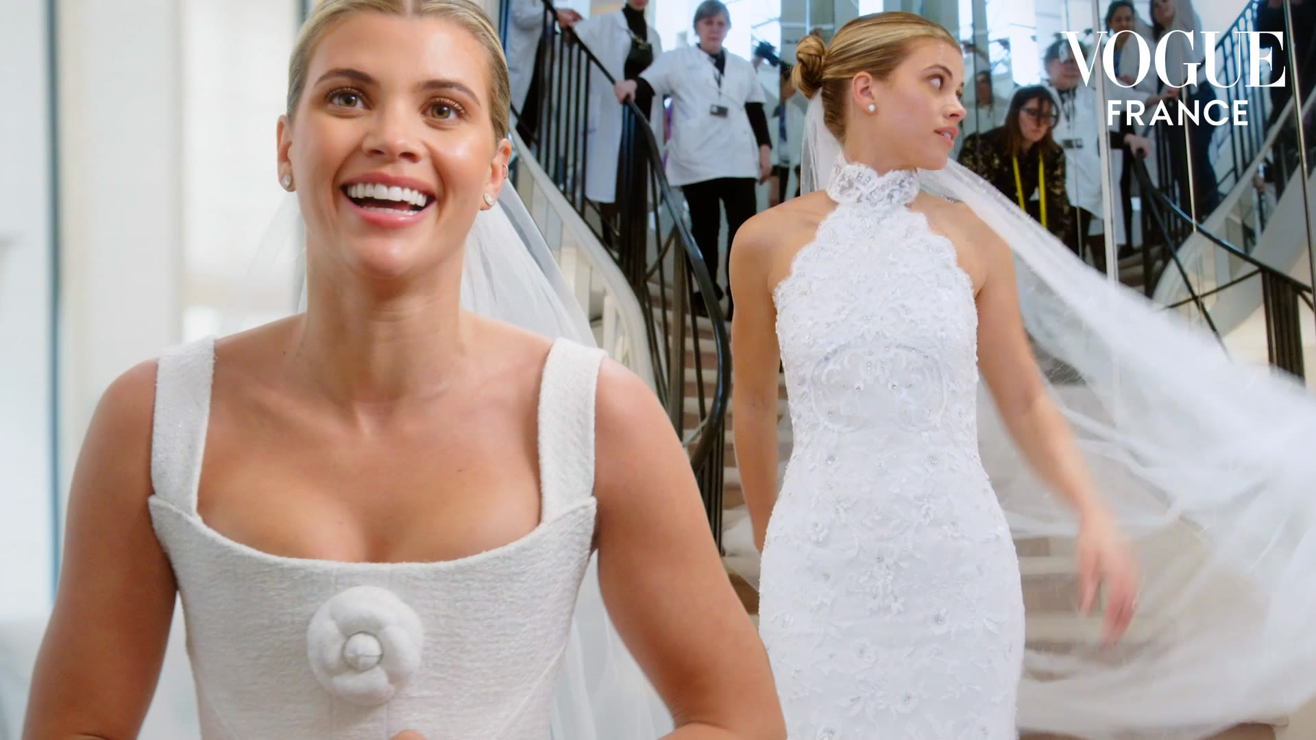 Voir Sofia Richie dévoile les derniers essayages de sa robe de mariée | Vogue France