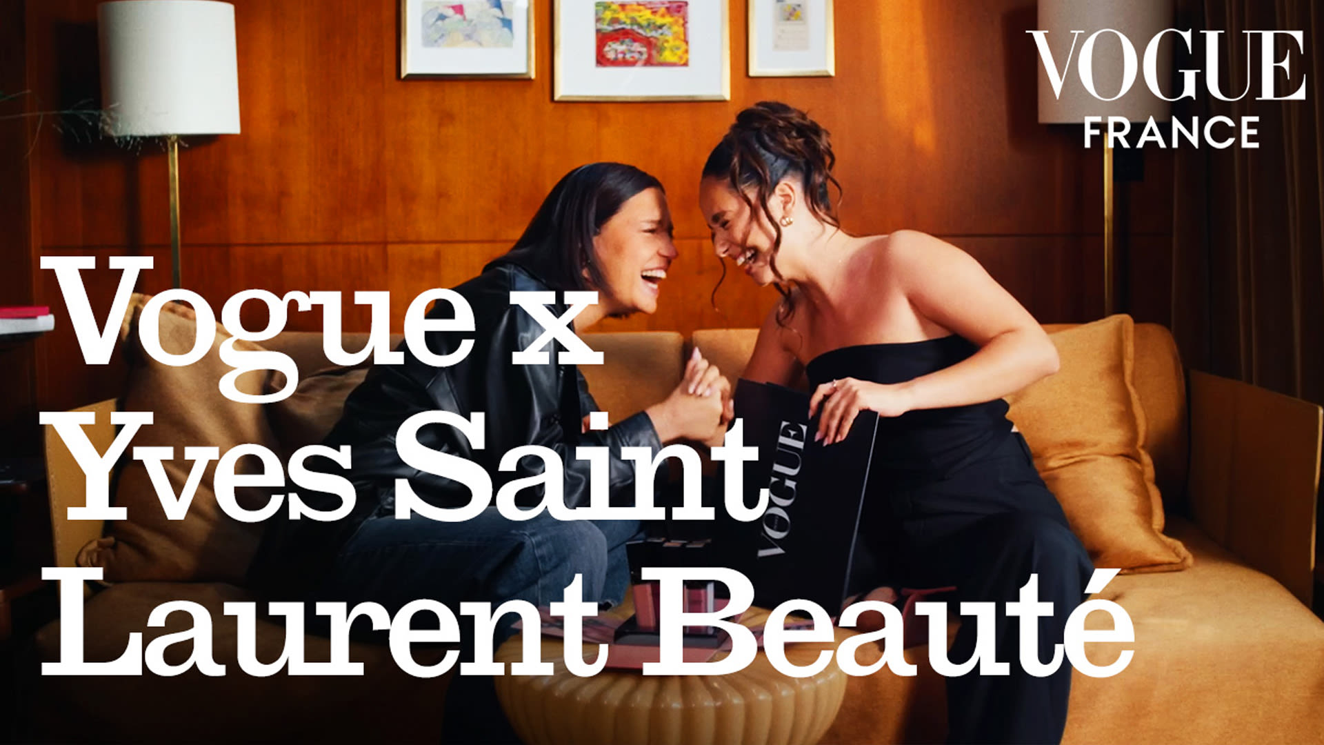 Voir Action, blush ou vérité ? Avec Adèle Exarchopoulos & Lena Mahfouf | Vogue France