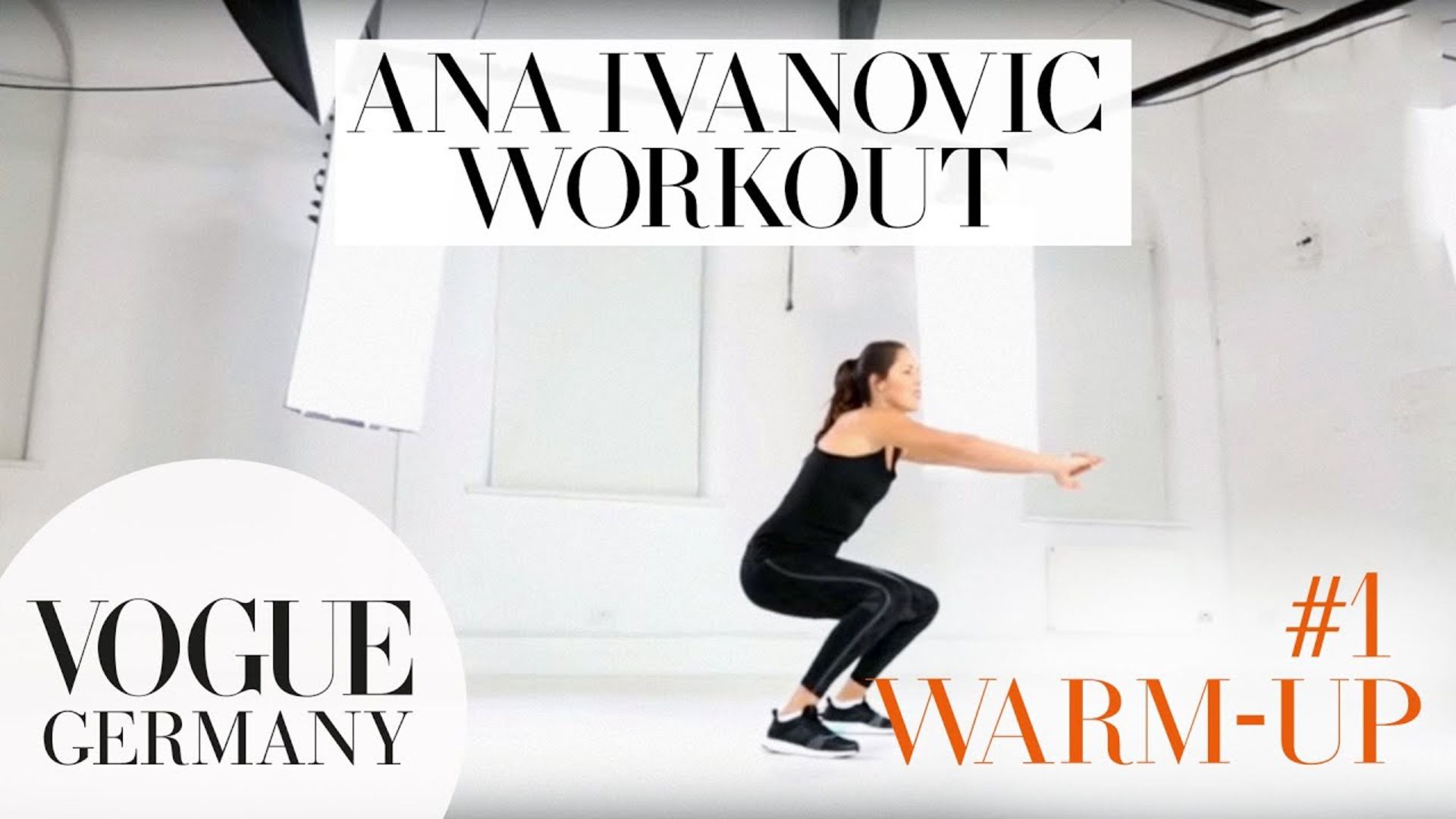 Watch Workout mit Ana Ivanovic #1: Warm-Up | how to fitness routine ...