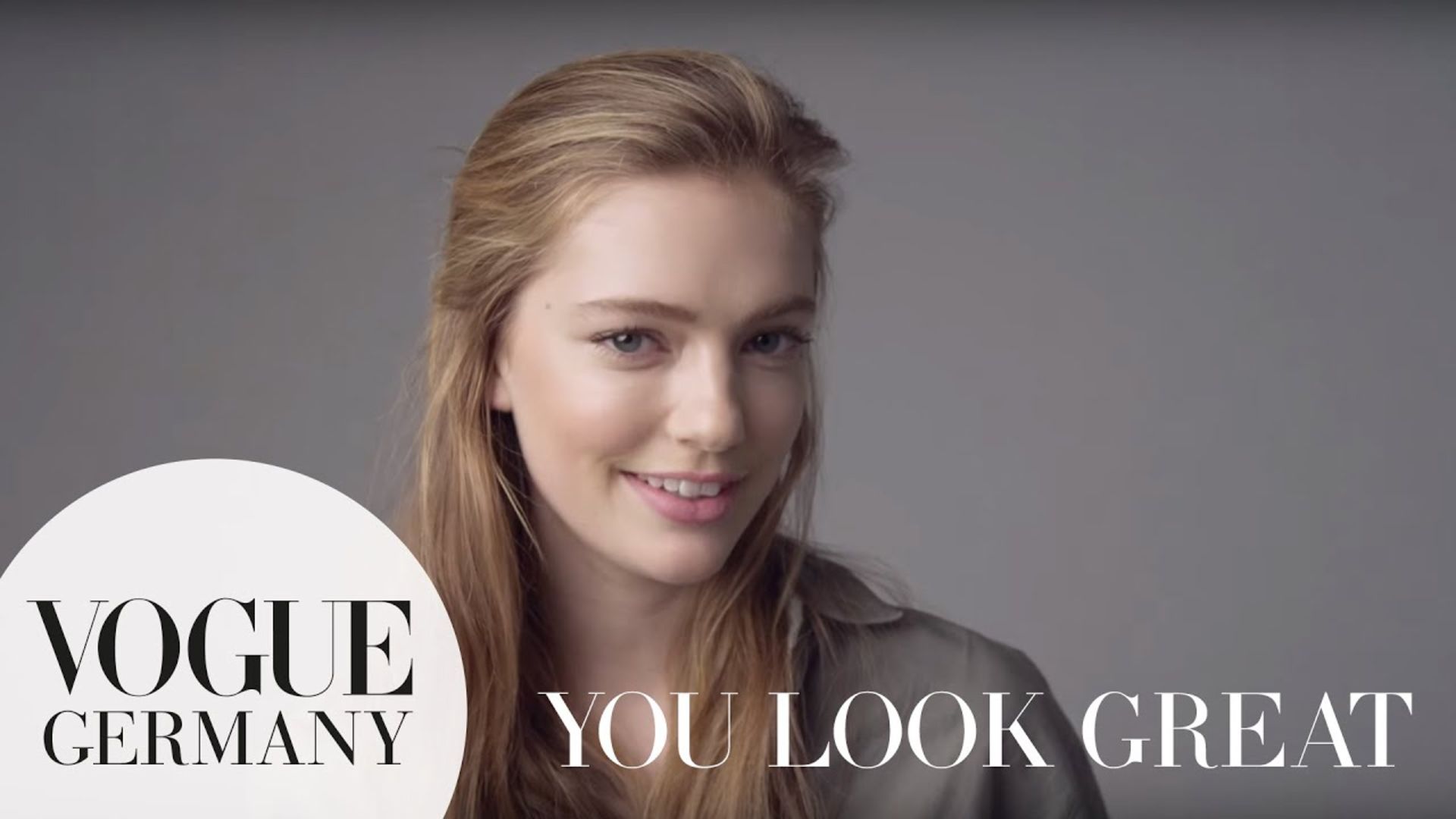 Watch You look fantastic! – A Message for you by Emmy Rappe for VOGUE ...