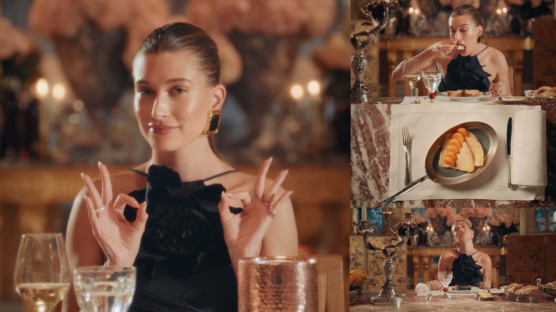 Watch Hailey Bieber isst 10 traditionelle französische Gerichte ...
