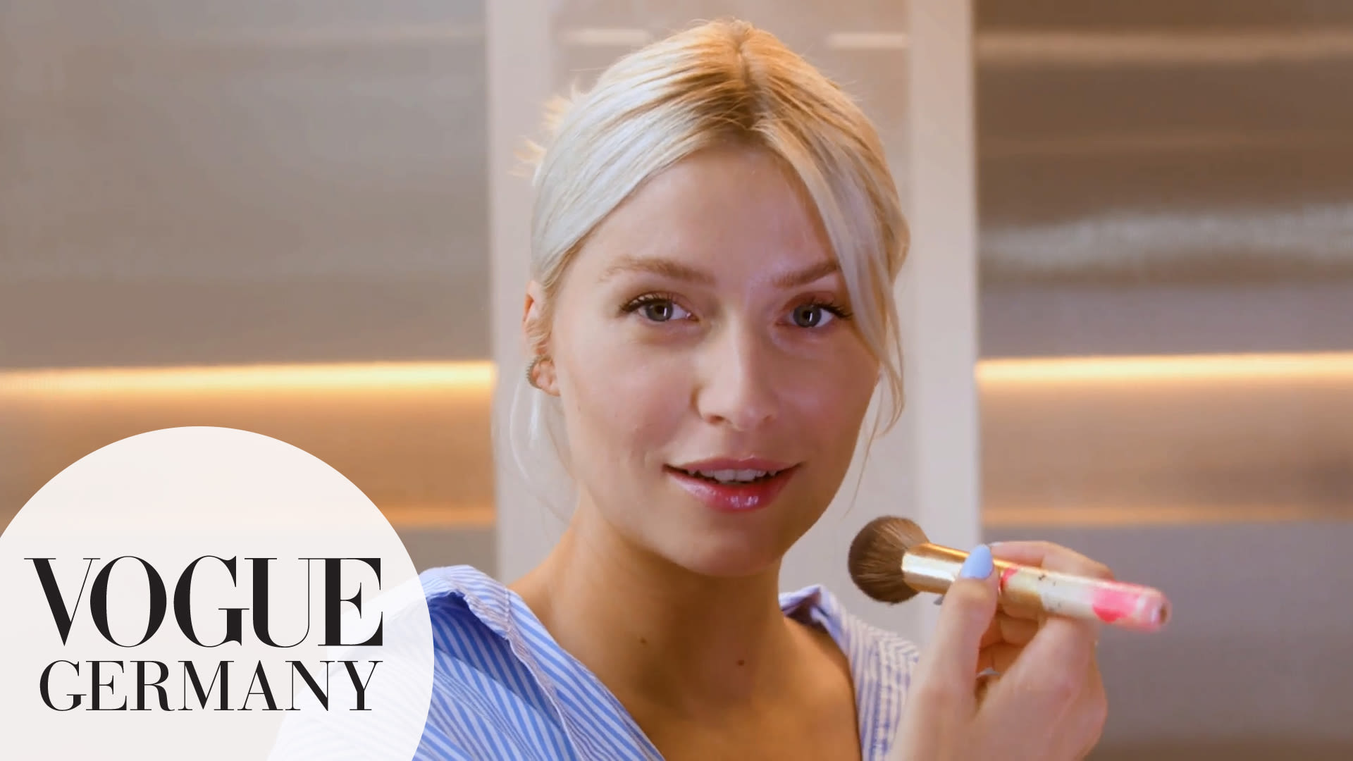 Watch Lena Gercke zeigt uns ihre schnelle Alltags-Routine in der Schwangerschaft | Beauty ...