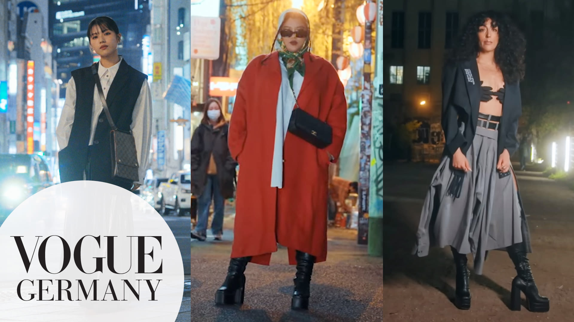 Watch Street-Styles im Vergleich: 12 Night-Looks in Tokio, Berlin ...