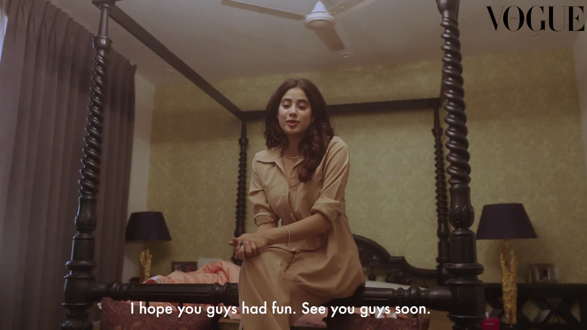 Watch Inside Janhvi Kapoor’s home in Chennai | Home Tours | Vogue India