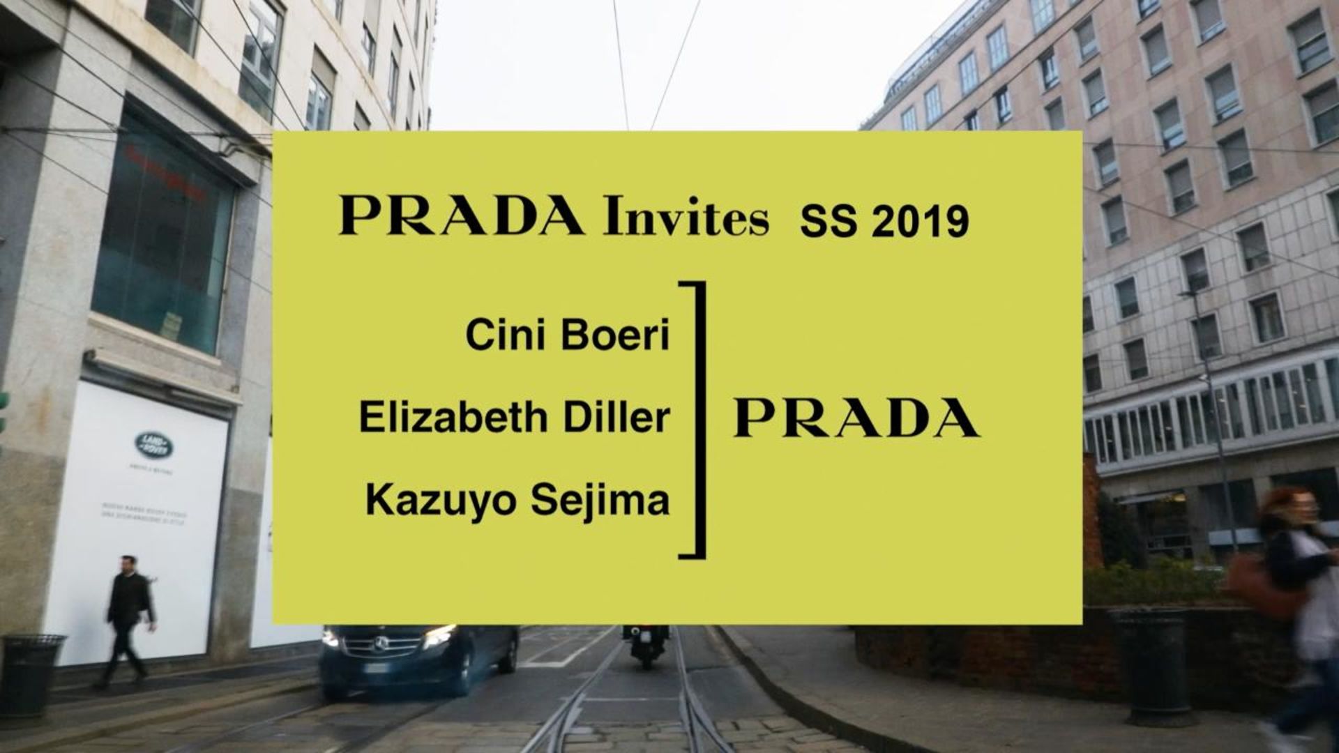 Watch Prada Invites | Vogue Italia