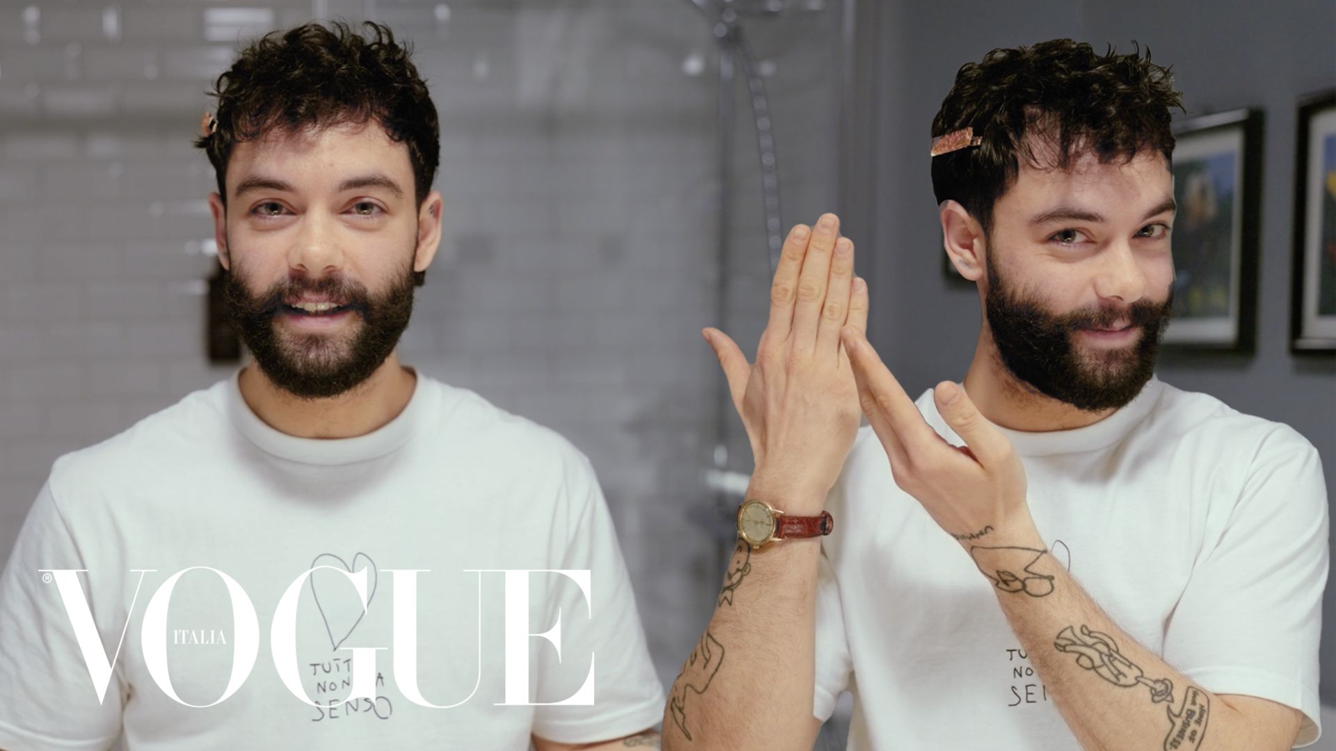 Watch Francesco Cicconetti: la sua skincare e grooming routine | Beauty ...