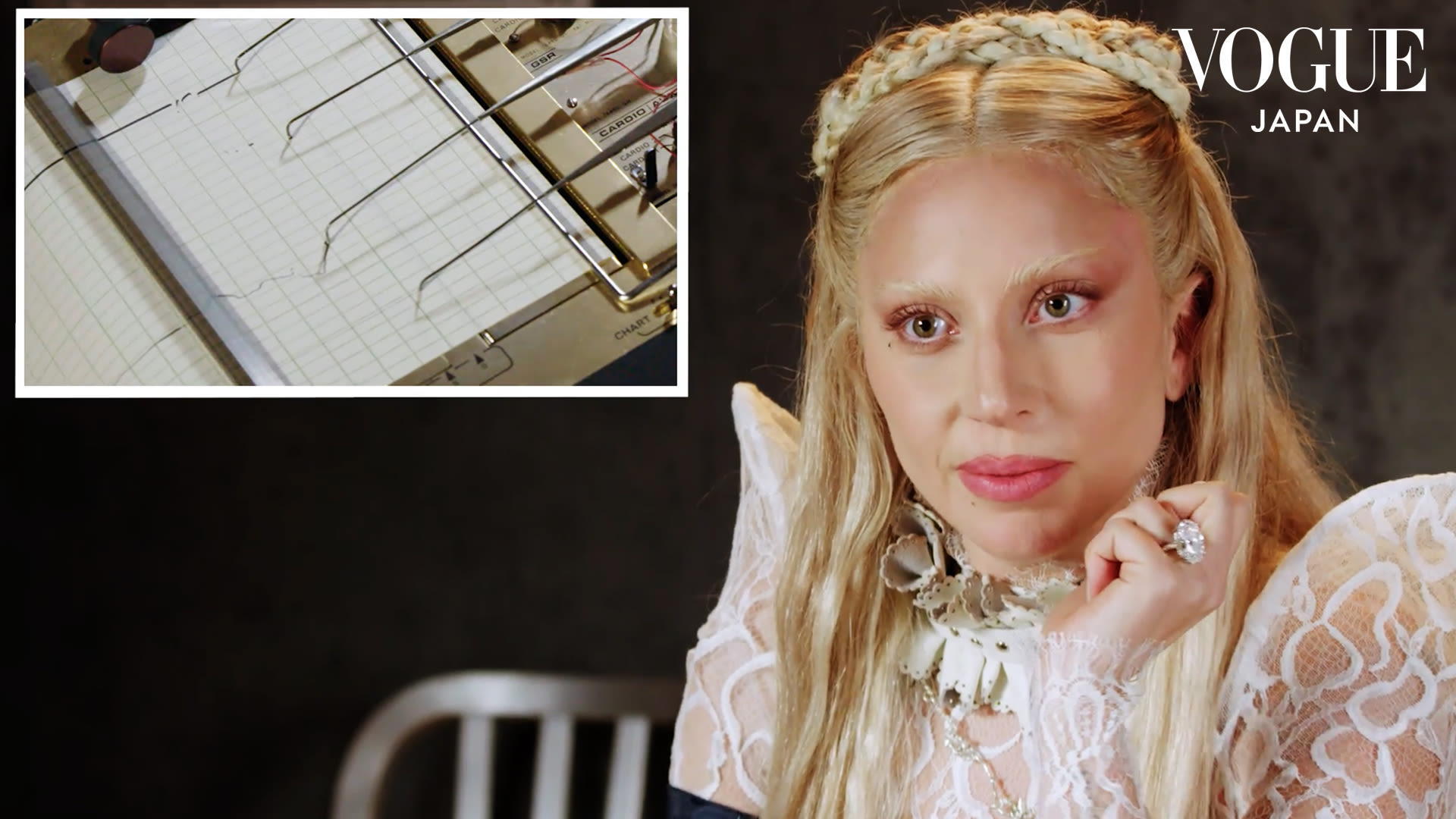 Watch レディー・ガガ、ウソ発見器にかけられて真実を語る。| Lie Detector Test | Vogue Japan