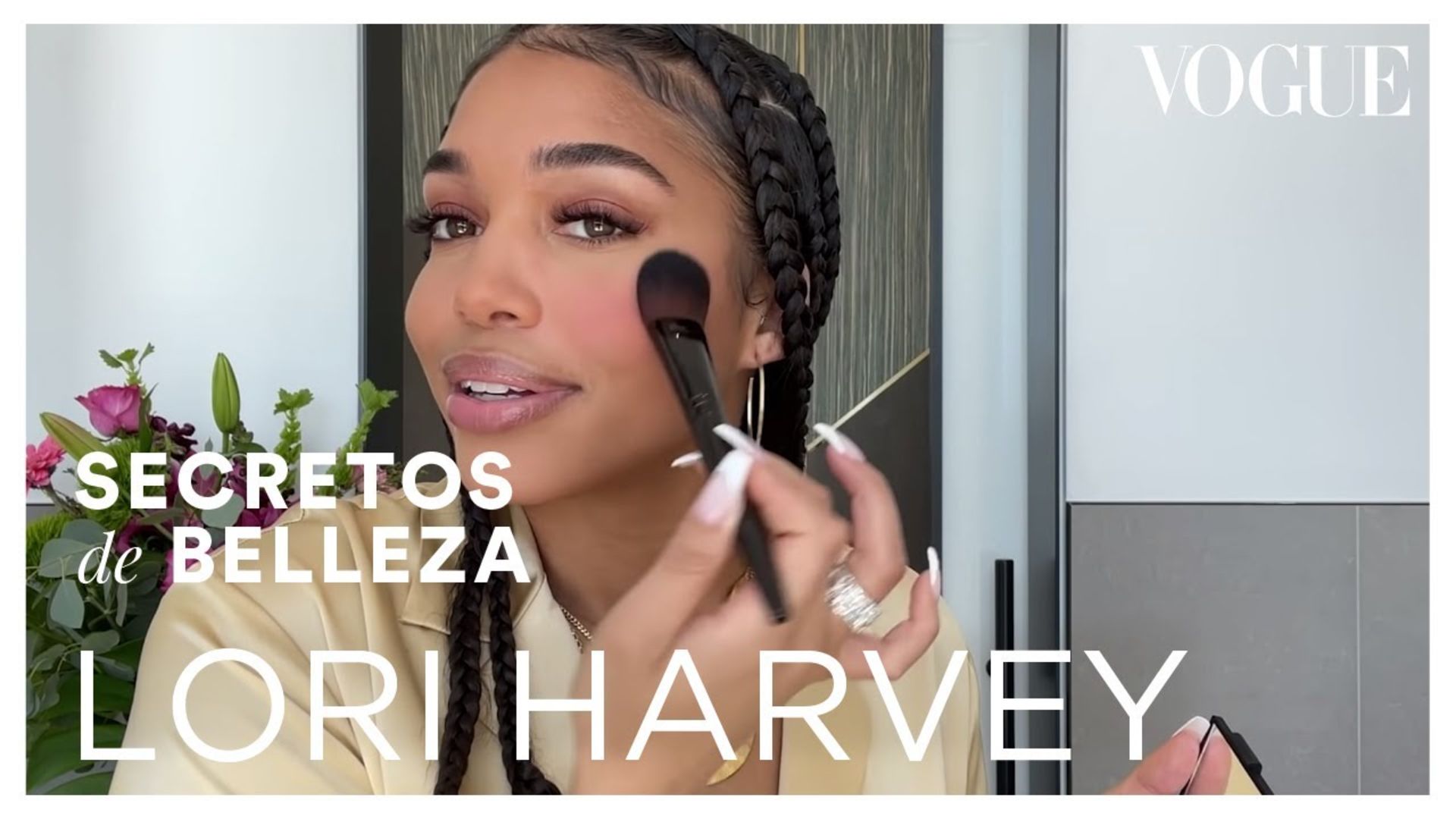 Ver Lori Harvey nos enseña su maquillaje inspirado en los 90 | Secretos ...
