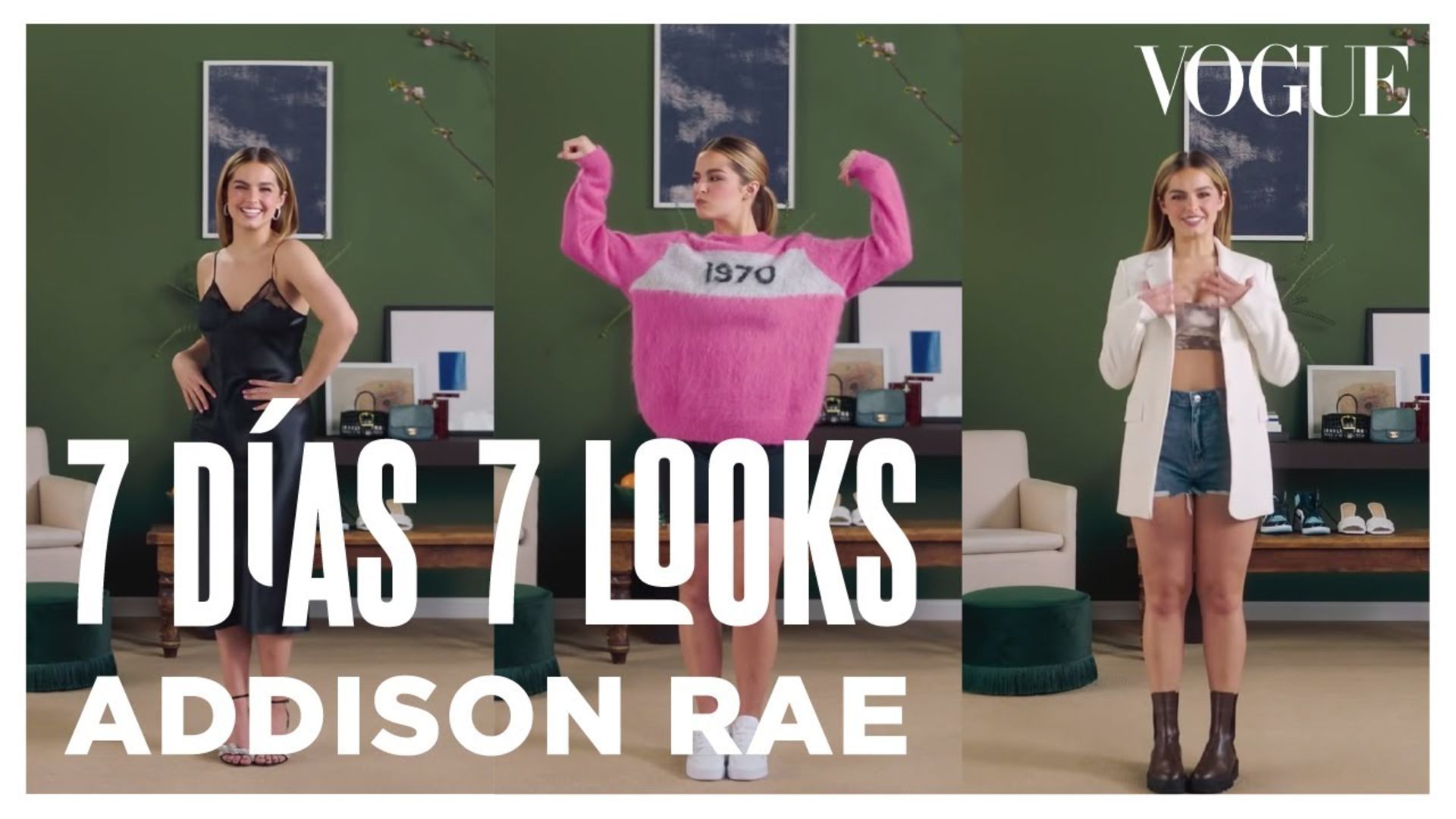 Ver Addison Rae nos muestra todos los looks que usa en una semana | Vogue