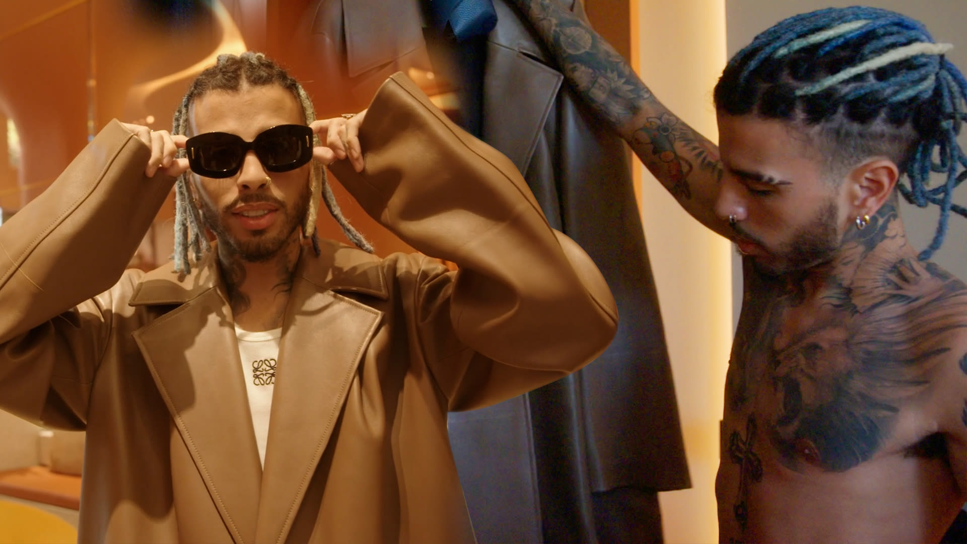 Ver Rauw Alejandro: así se preparó para el desfile de Loewe en la Paris ...