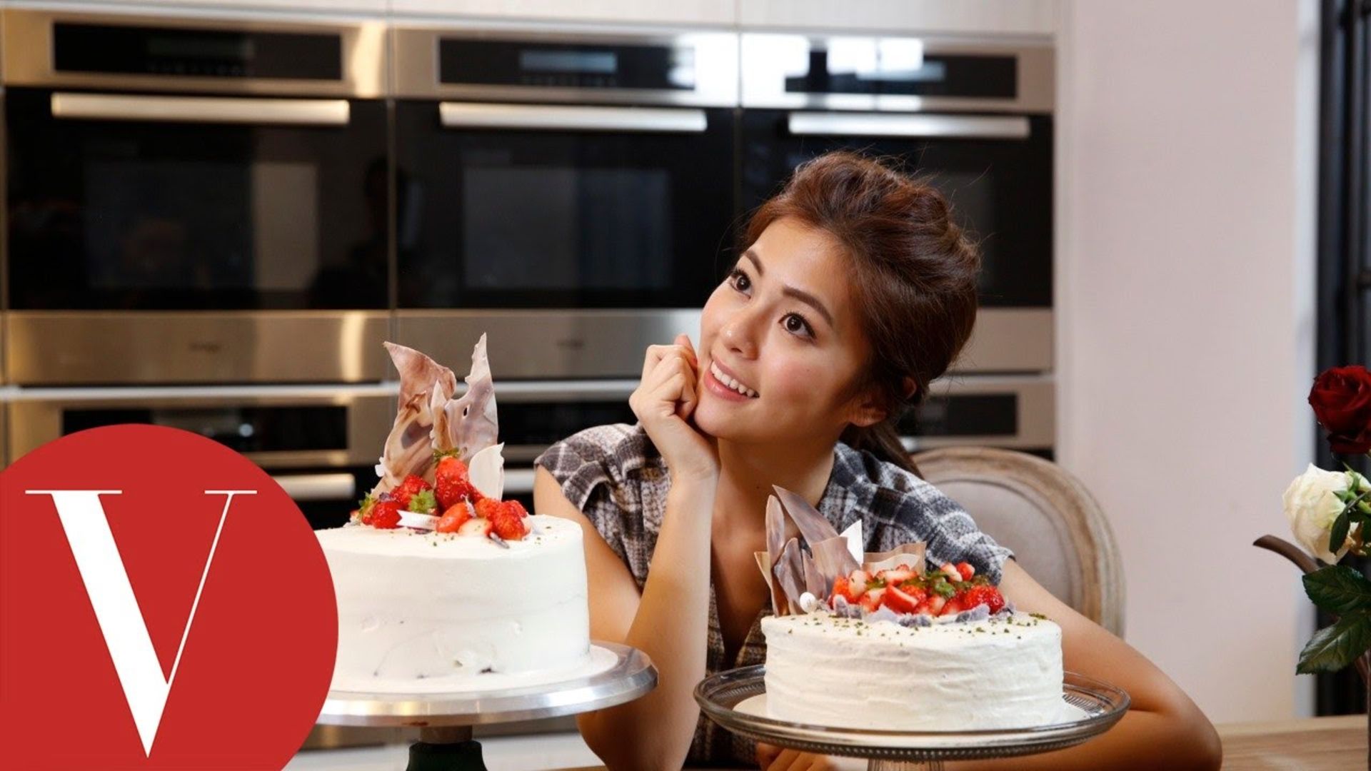 Watch 任容萱教你做：草莓巧克力戚風蛋糕︱任容萱的12堂課 #1︱Vogue Taiwan | Vogue Taiwan