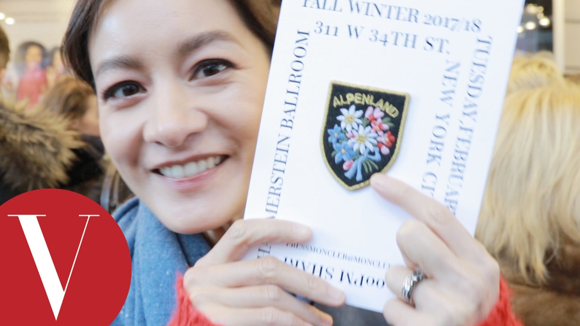 Watch 高科技演繹老電影的Moncler冰雪舞會 ｜Janet 謝怡芬看秀日記｜2017紐約時裝周｜VOGUE | Vogue Taiwan