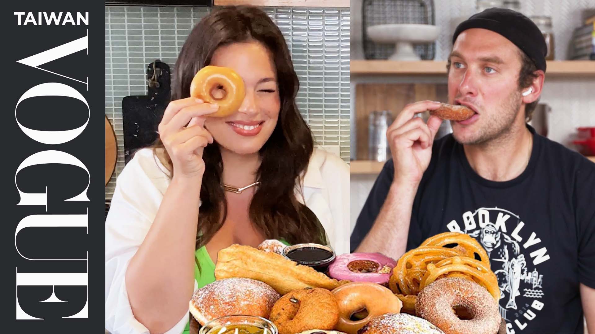 Watch 外國人第一次吃到油條竟是這反應！ 大碼超模 Ashley Graham 11種甜甜圈中最愛這款Ashley Graham ...