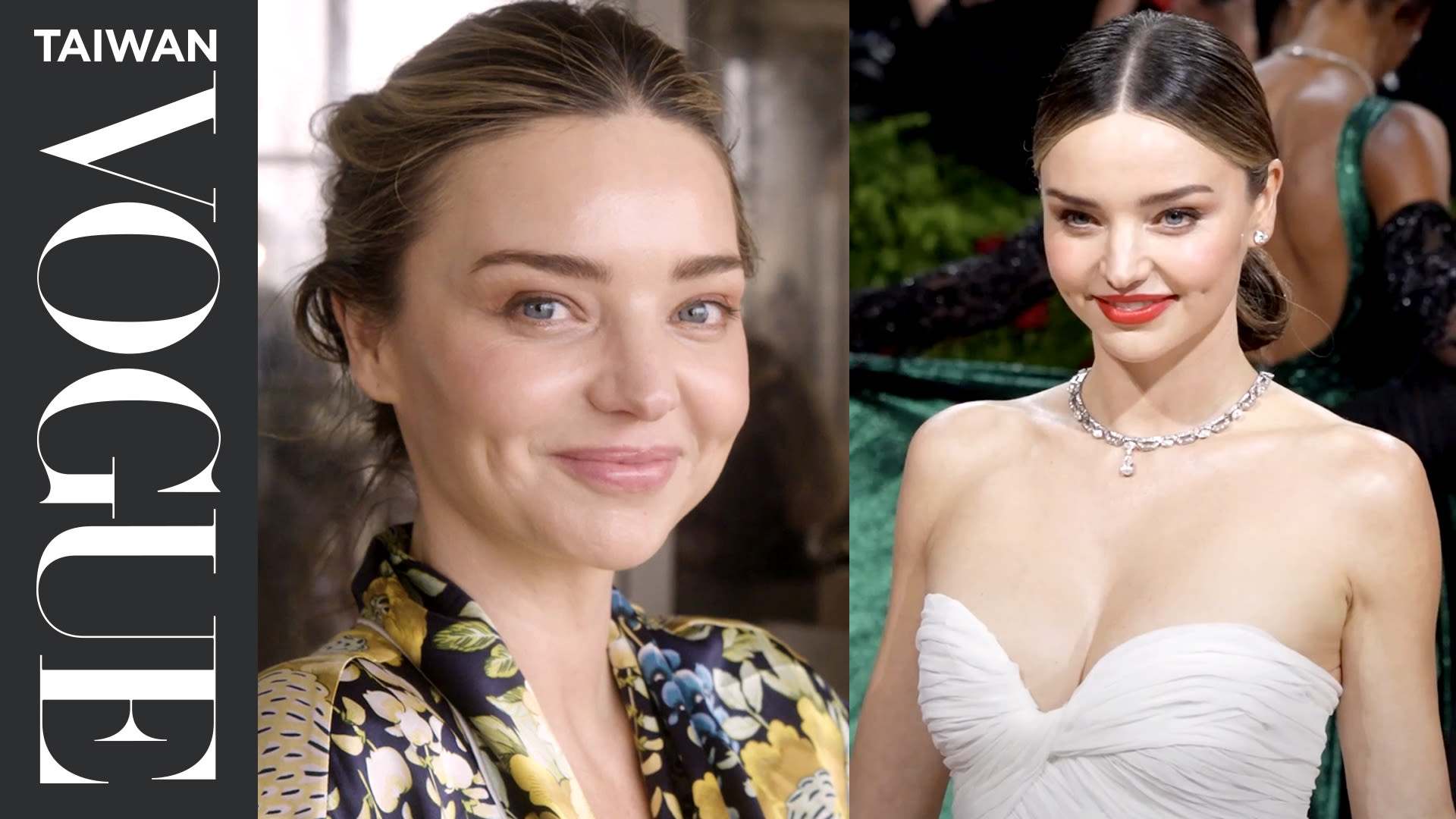 Watch 米蘭達可兒著白色仙氣禮服登Met Gala，與超模閨蜜的紅毯妝髮時間也太夢幻！Miranda Kerr Gets Ready｜大 ...