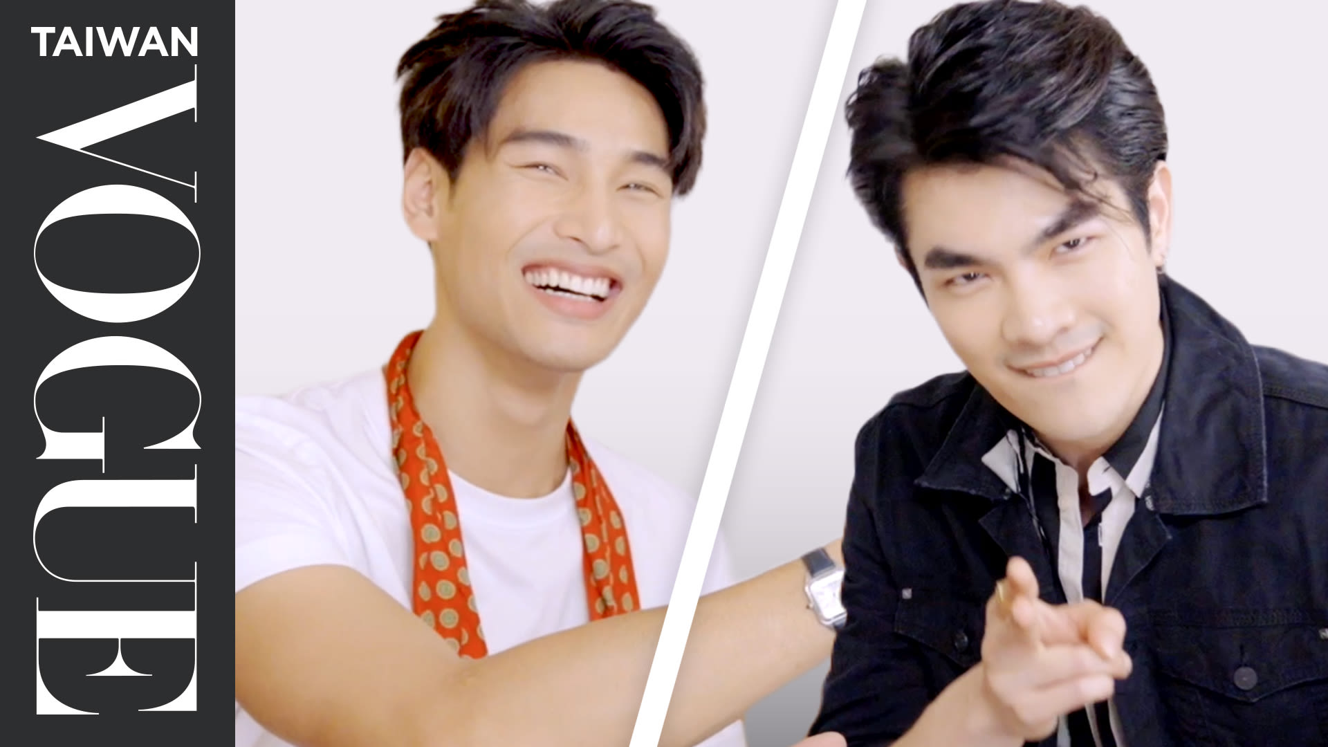 Watch 泰劇《黑幫少爺愛上我》默契問答太閃了！Apo真心告白讓Mile超害羞｜Vogue Quiz｜Vogue Taiwan | Vogue Quiz | Vogue Taiwan