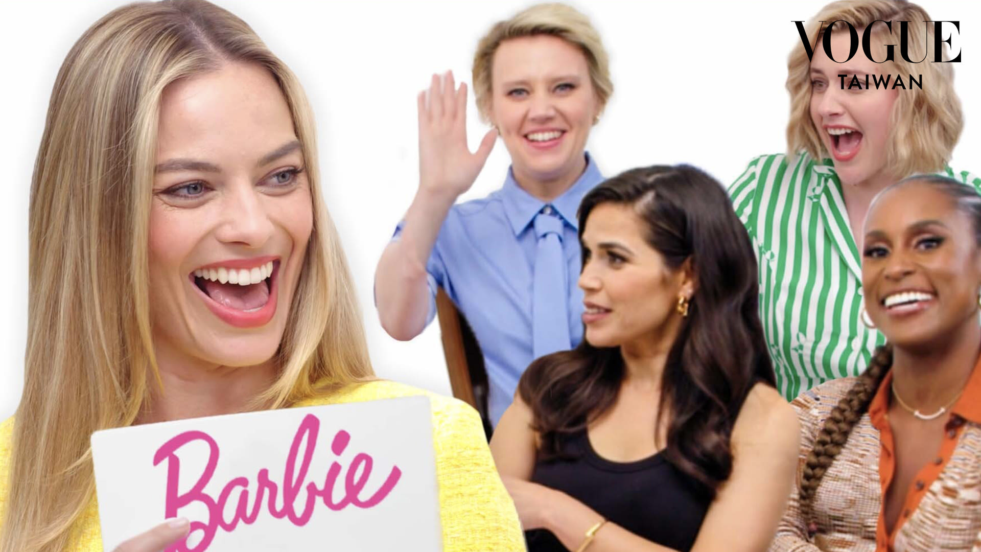 Watch 瑪格羅比與其他《芭比》們有多了解彼此？演員私下交情比你想的還要親密，還舉辦過女子睡衣派對！｜Vogue Taiwan | One-off | Vogue Taiwan