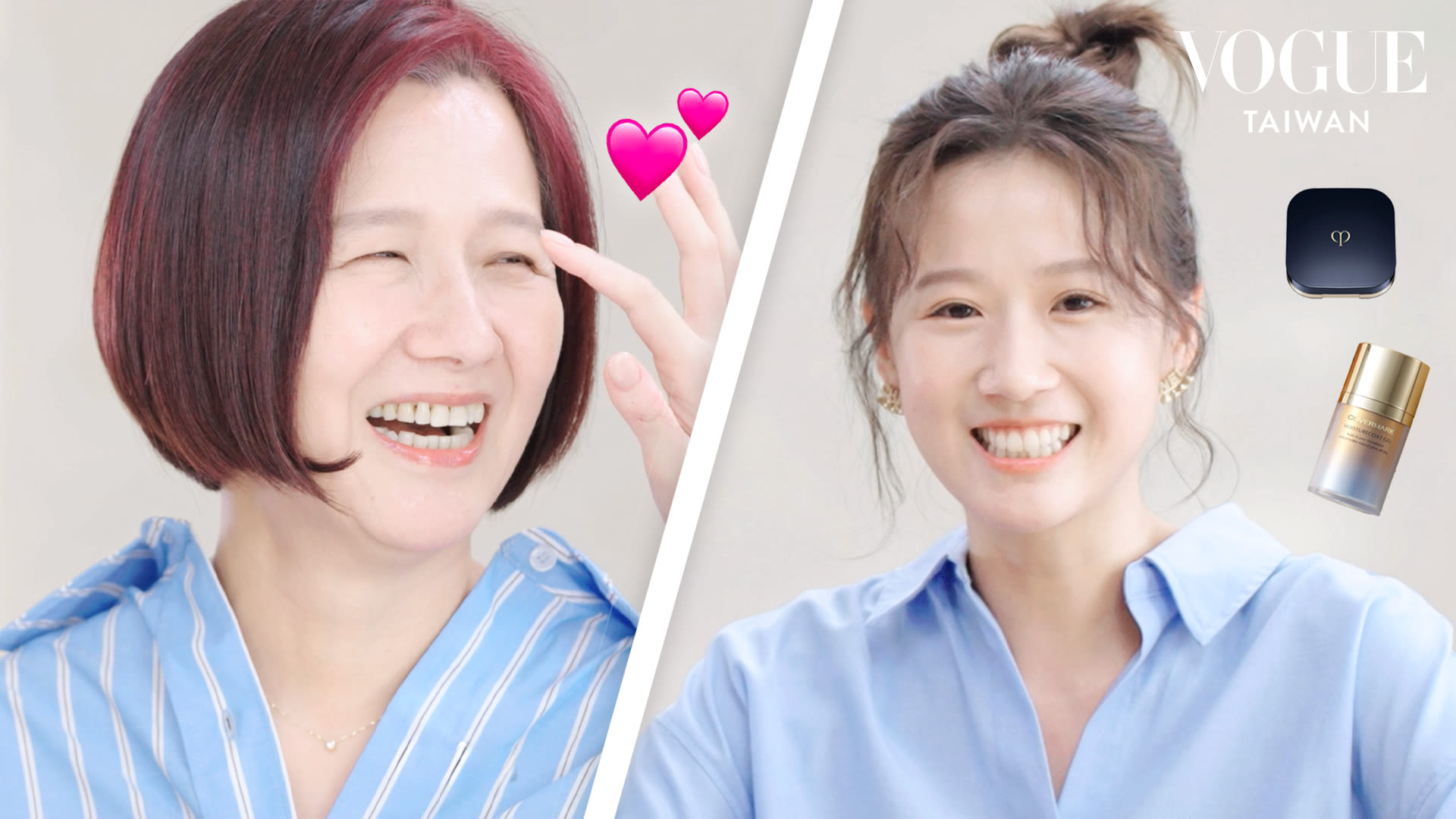 Watch 沒那麼簡單！方志友挑戰幫親媽化妝，用自己的彩妝品跟步驟還原「日常裸妝」｜Follow My Steps｜Vogue Taiwan ...