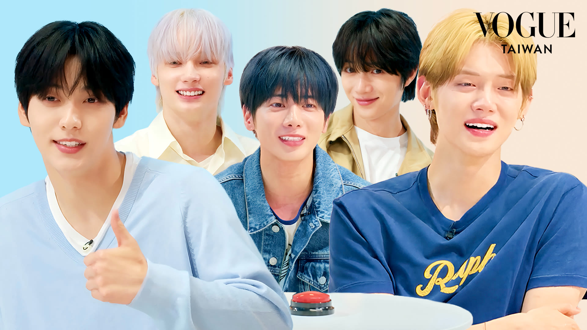 Watch TXT讚美挑戰大失敗？崔然竣粉絲超長稱讚唸到快缺氧、崔秀彬自曝睡覺會流口水？！休寧凱口誤全場爆笑｜人物專訪｜Vogue Taiwan | 人物專訪 interview ...