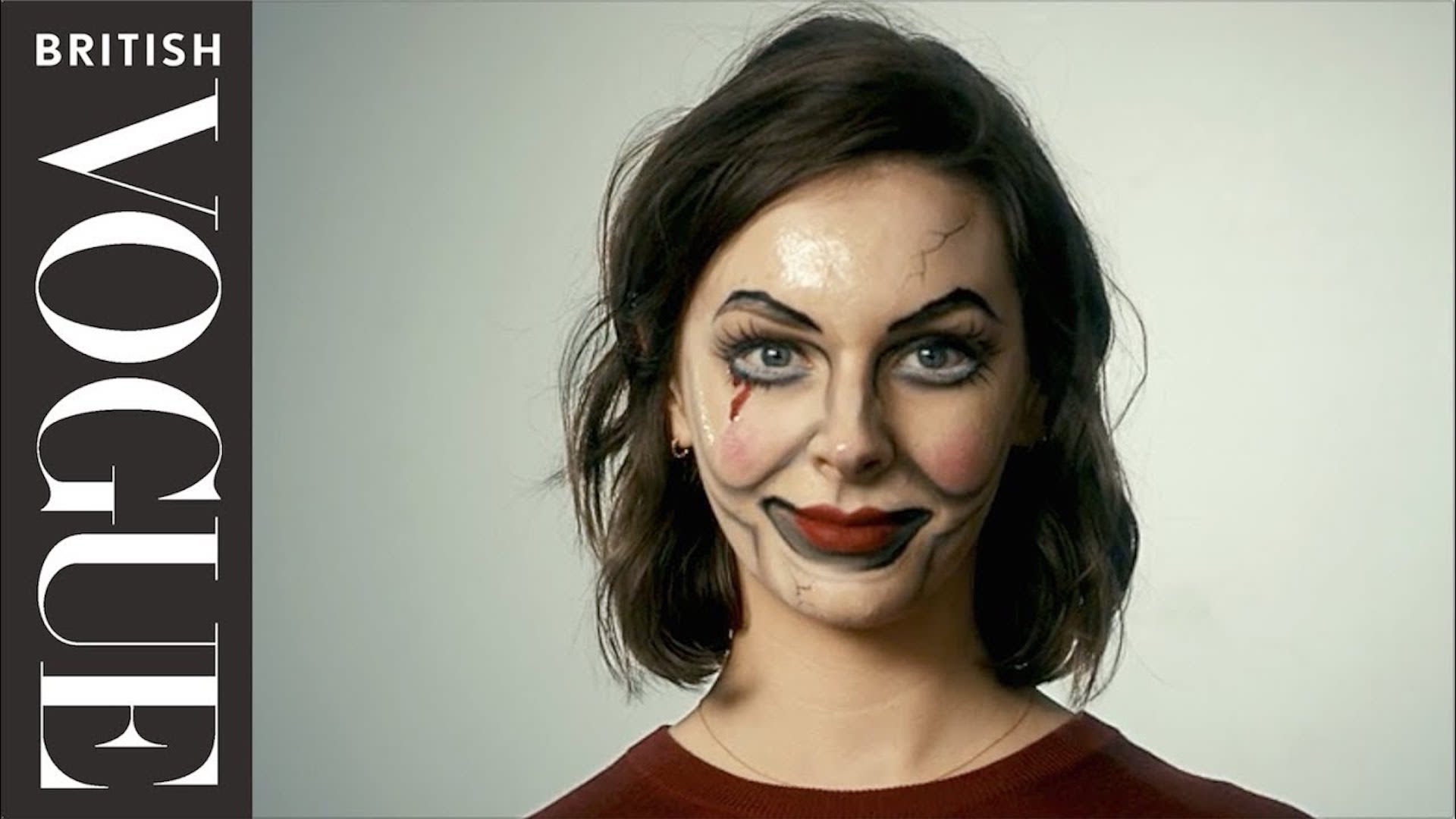 Watch Easy Halloween Make-up: Creepy Doll | British Vogue
