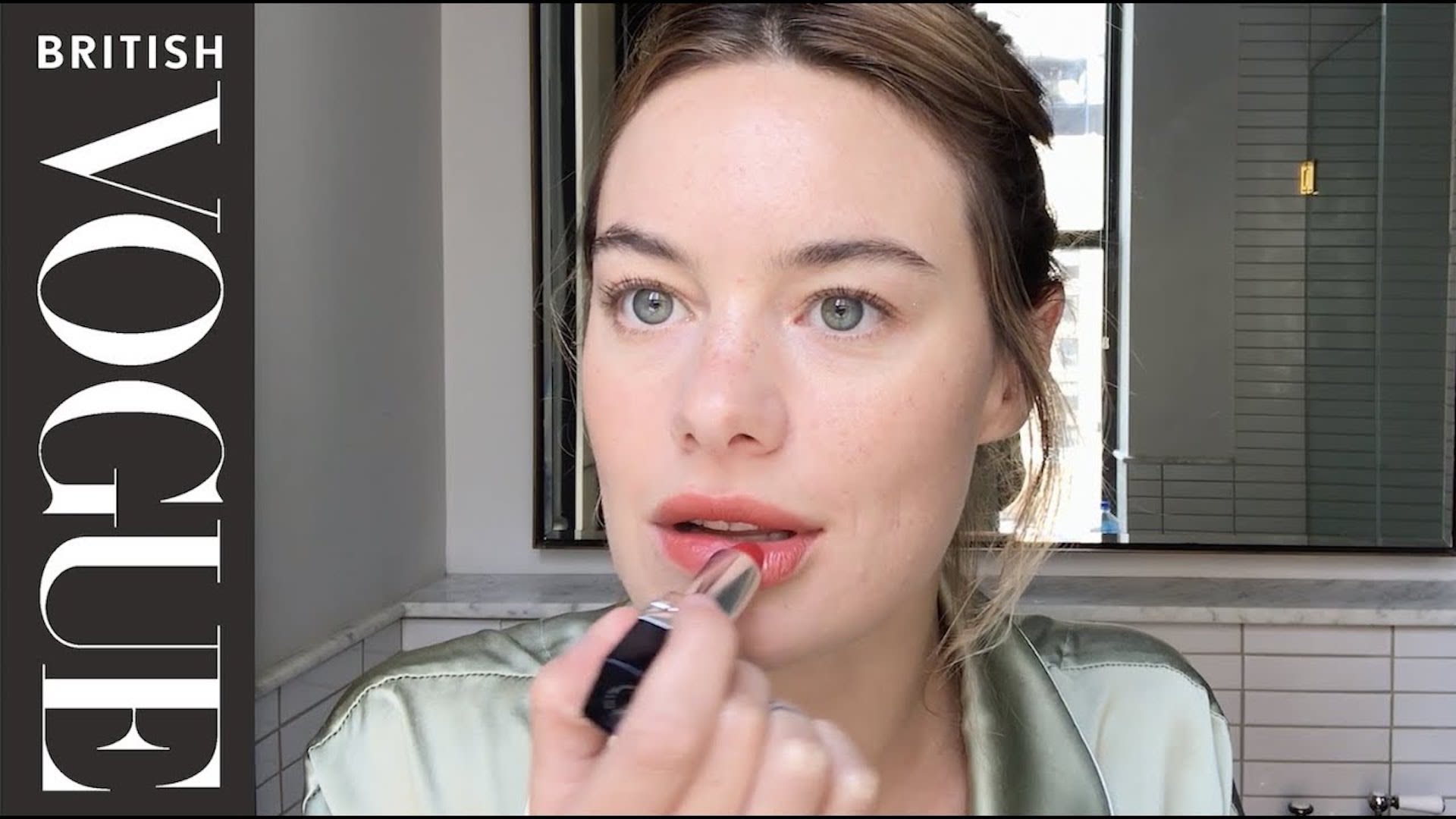 Watch Camille Rowe’s Guide to Effortless French Girl Beauty | British Vogue
