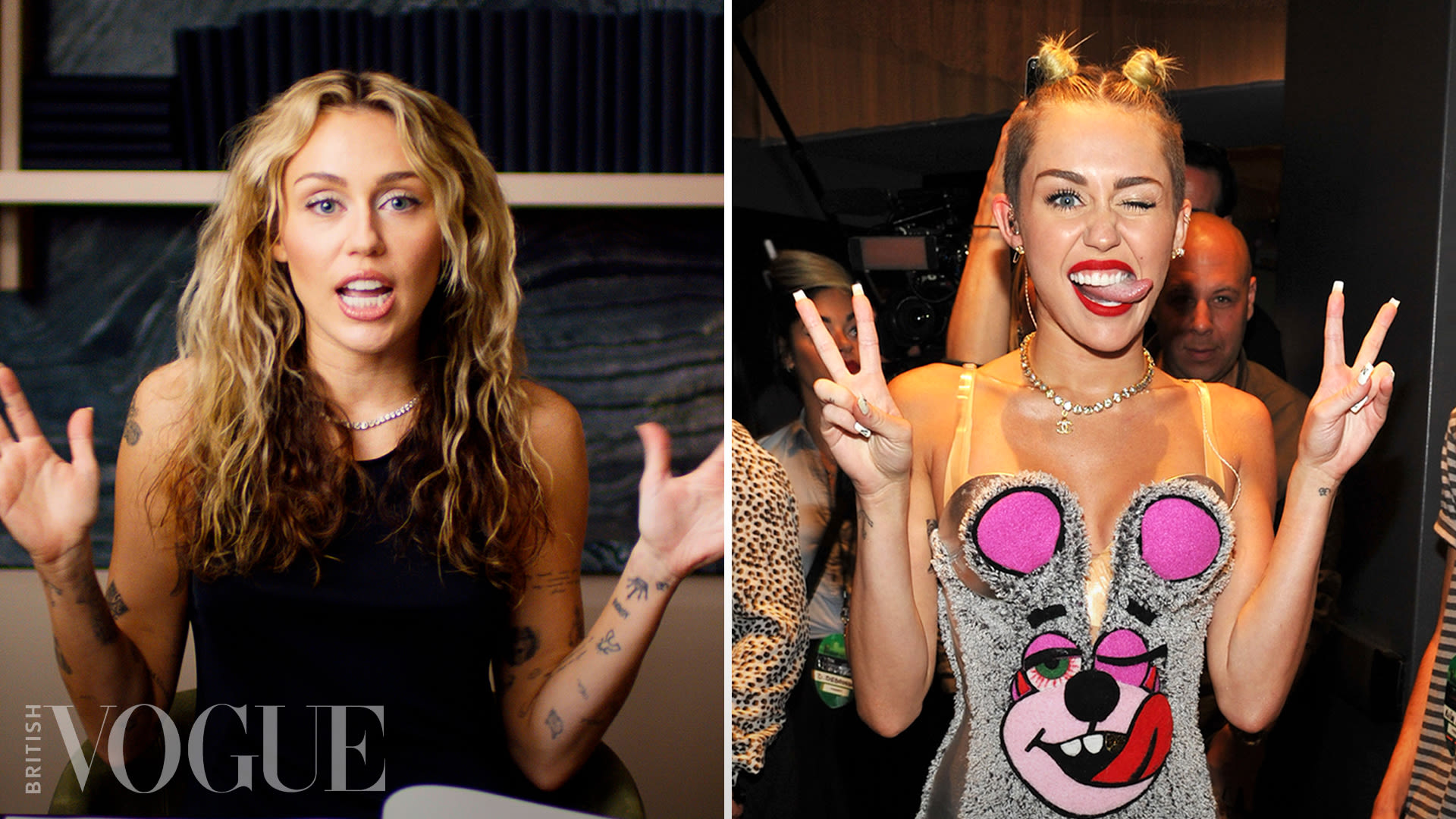 Watch Miley Cyrus Breaks Down 17 Memorable Looks From 2006 To Now ...