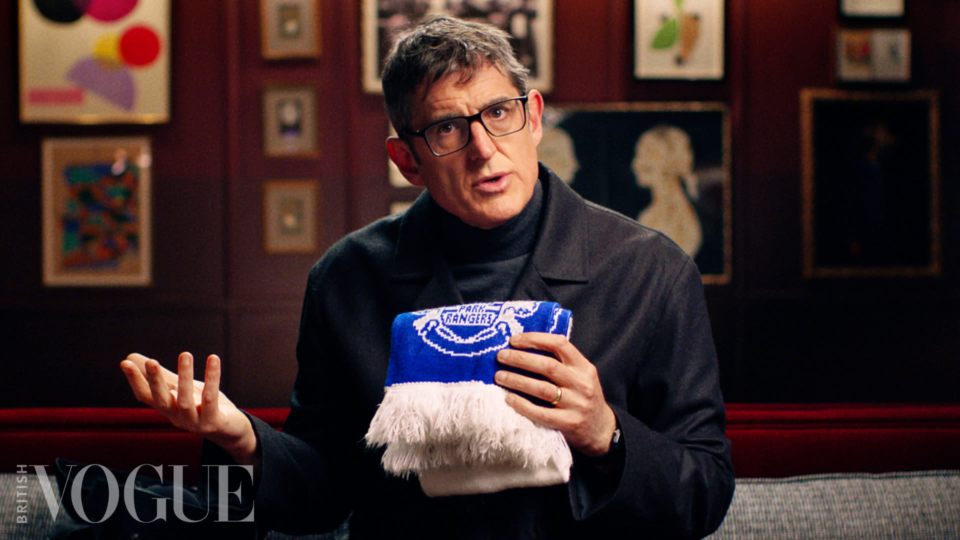 Watch Inside Louis Theroux’s Backpack | In The Bag | British Vogue