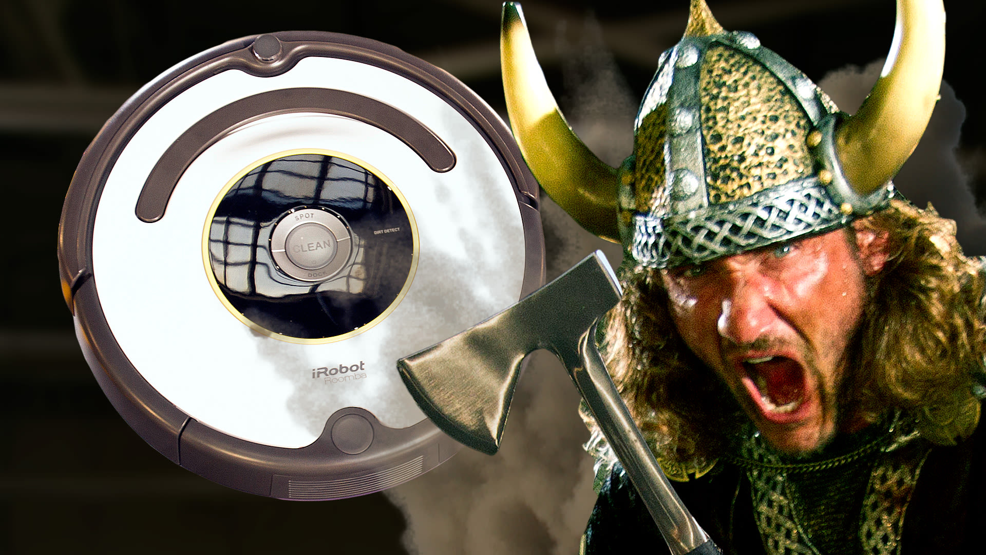Watch Roomba vs. Battle Axe | Battle Damage | WIRED