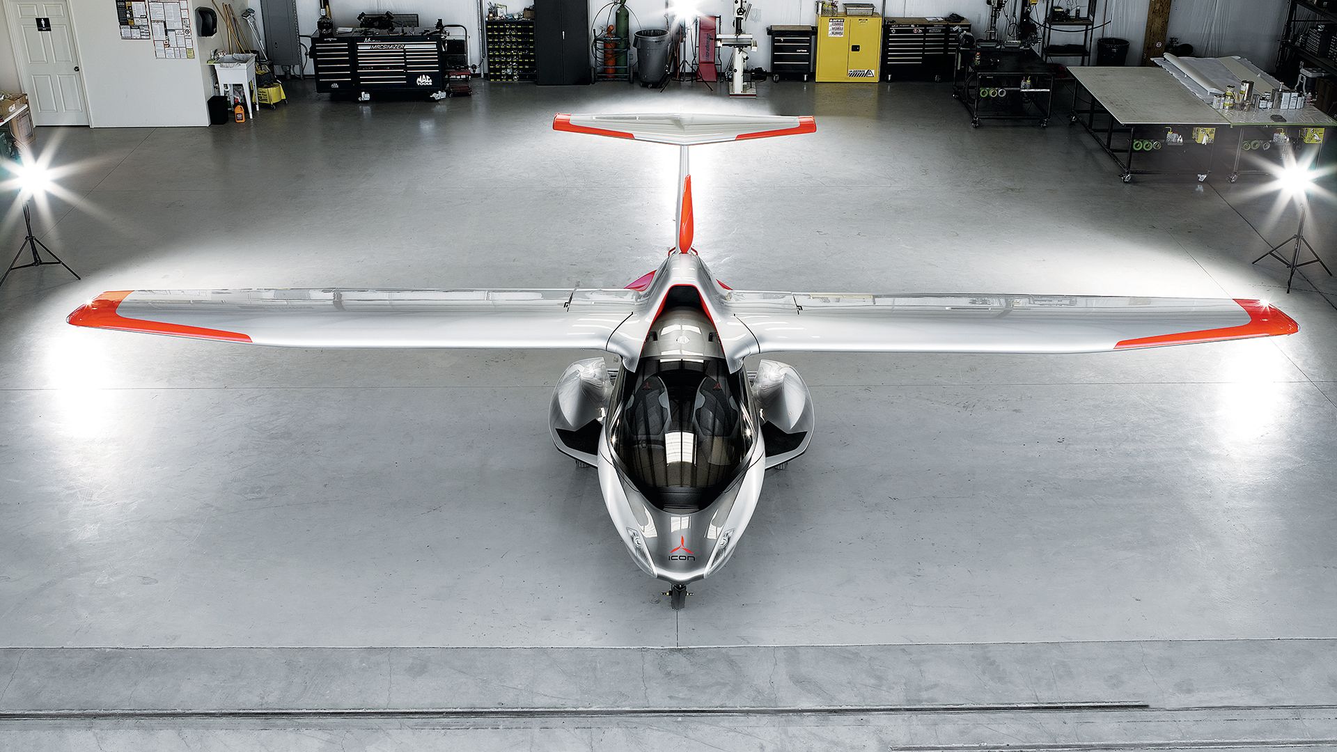 Watch Flying in the Folding ICON A5 Airplane | WIRED