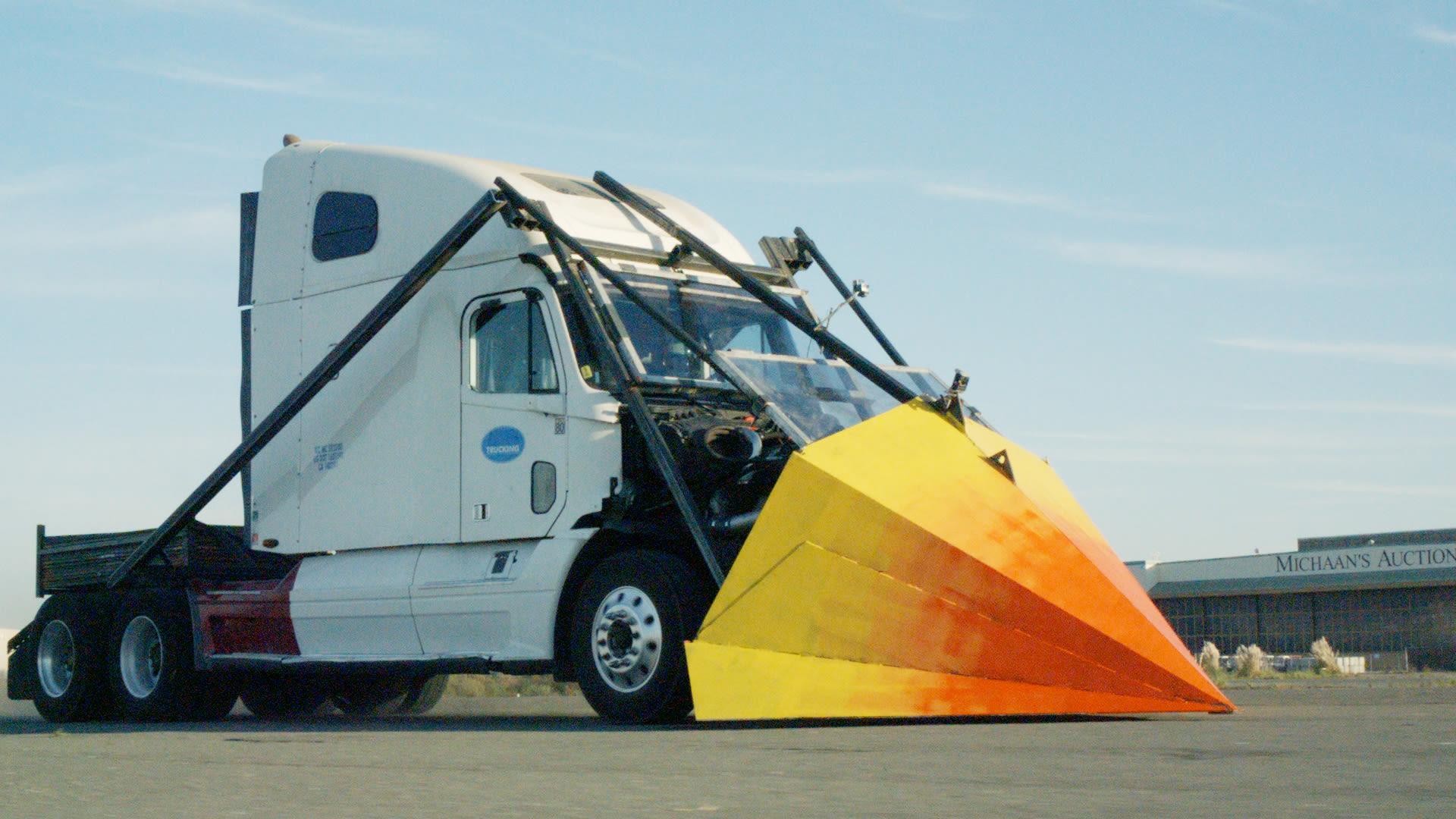 Watch Behind the Scenes: MythBusters' Final Stunt Plows Through 14 ...