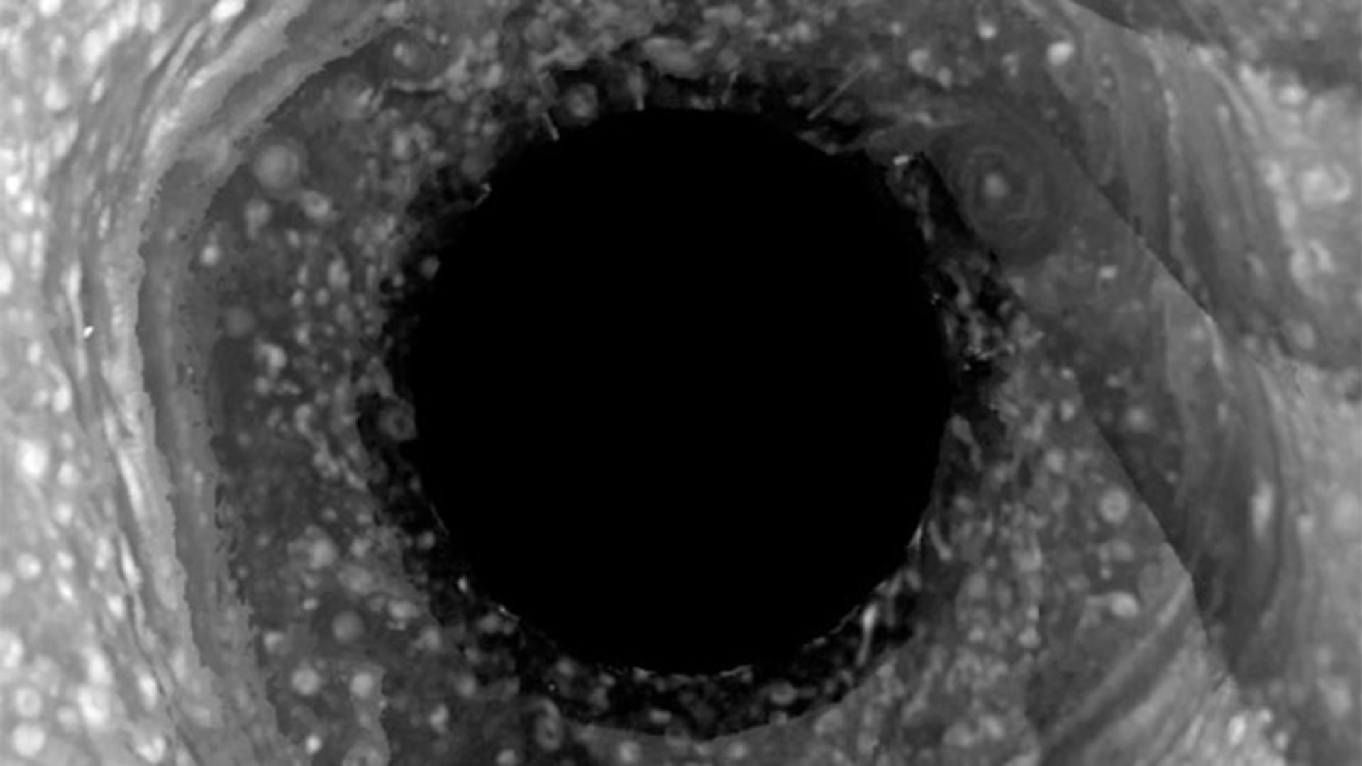 Watch Spring Reveals Saturn's Hexagon Jet Stream | WIRED