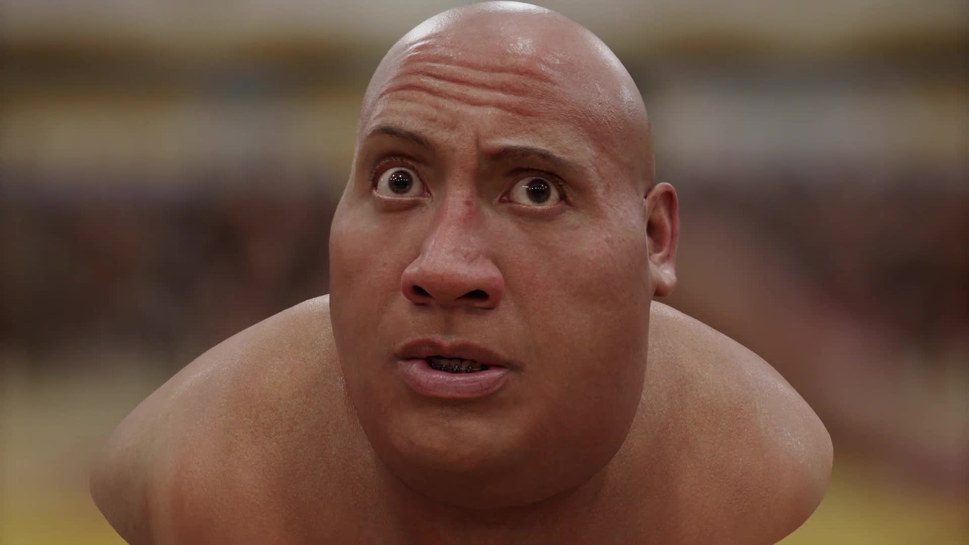 Watch How The Rock Face Swapped with Vine Star Sione in 'Central ...